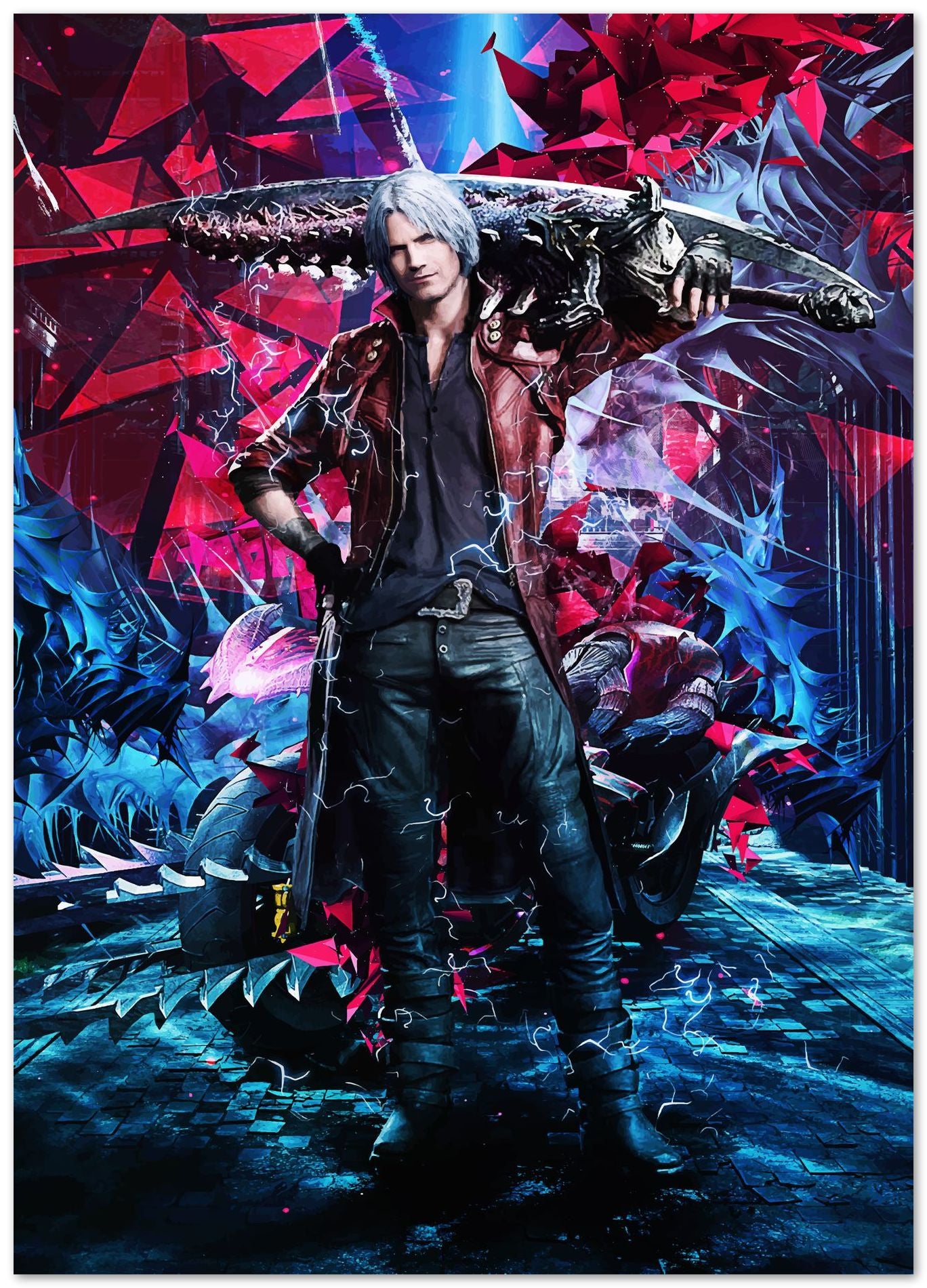 Dmc 5 Dante Art I'm A Huge Devil May Cry Fan, And That's Why I Have A