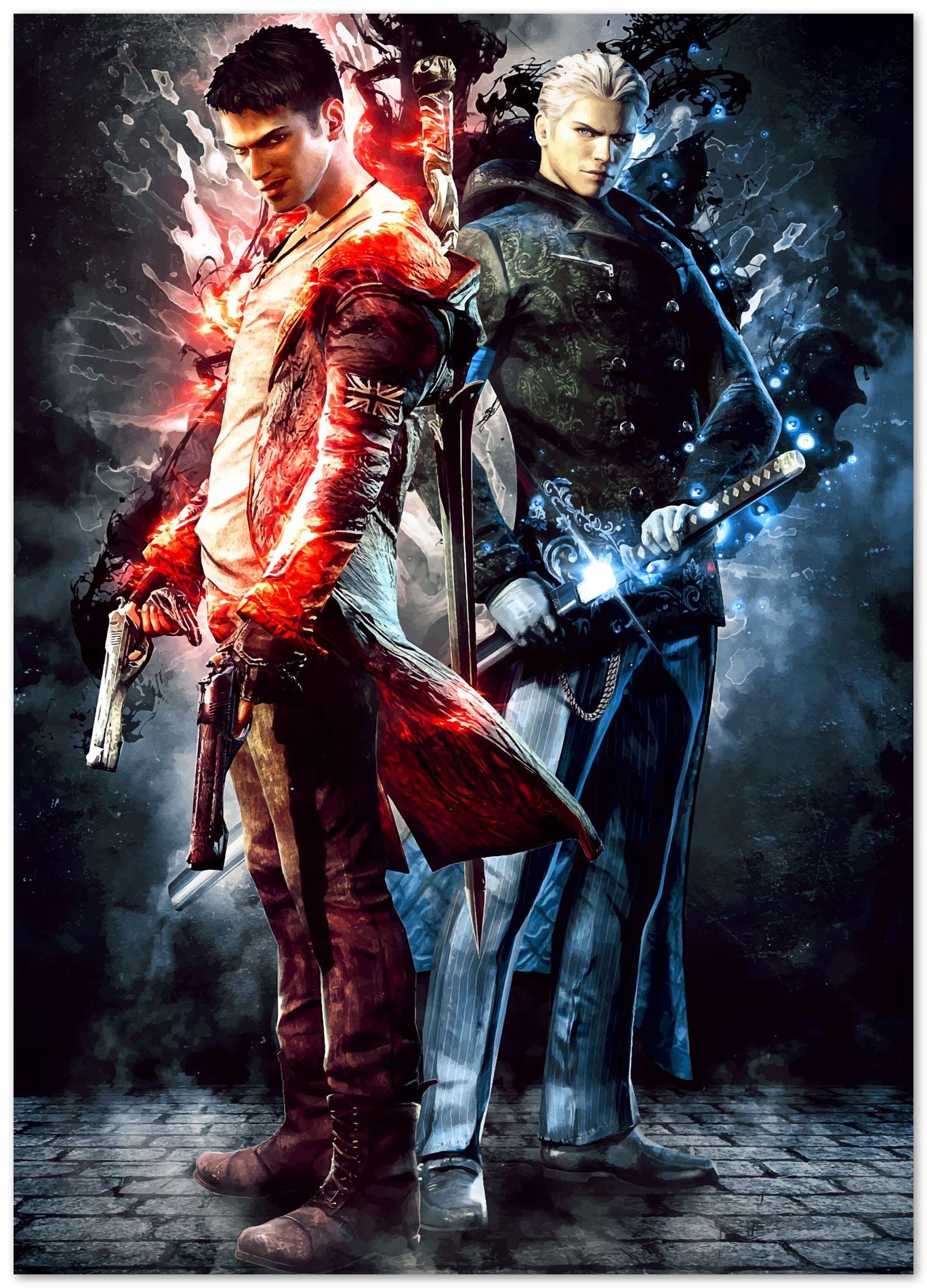 DmC Devil May Cry Brothers - @SyanArt - Buy illustrations and artworks made by Digital Artist ...