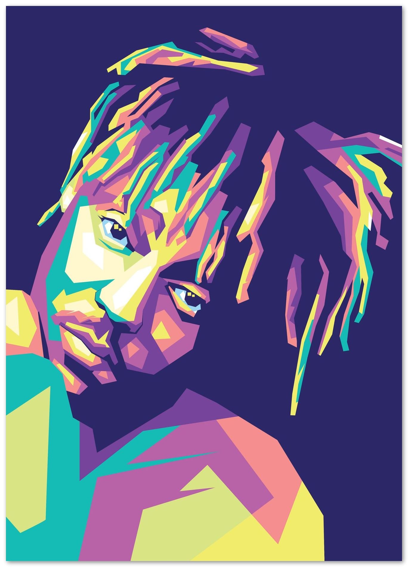 Juice wrld wpap style - @VickyHanggara - Buy illustrations and artworks made by Digital Artist ...