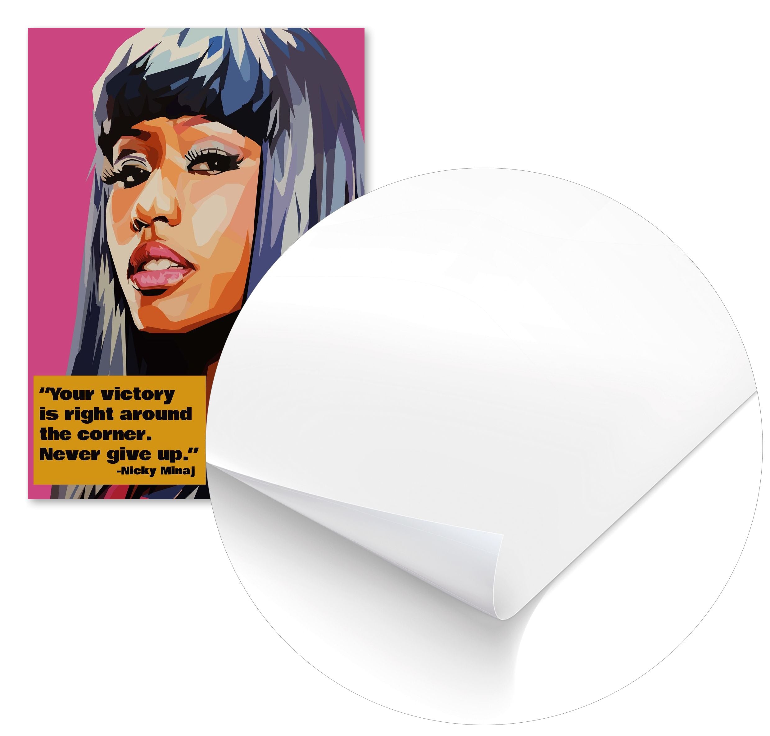Nicky Minaj - @insaneclown - Buy illustrations and artworks made by Digital Artist – wow.fan