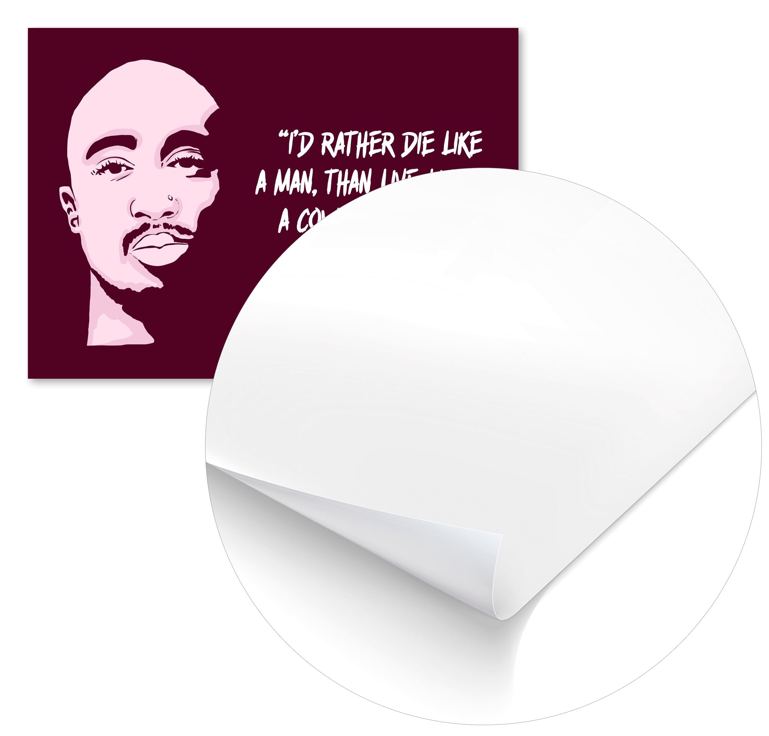 TUPAC SHAKUR HIPHOP LEGEND RAPPER QUOTES - @RAMRAMCLUB - Buy ...