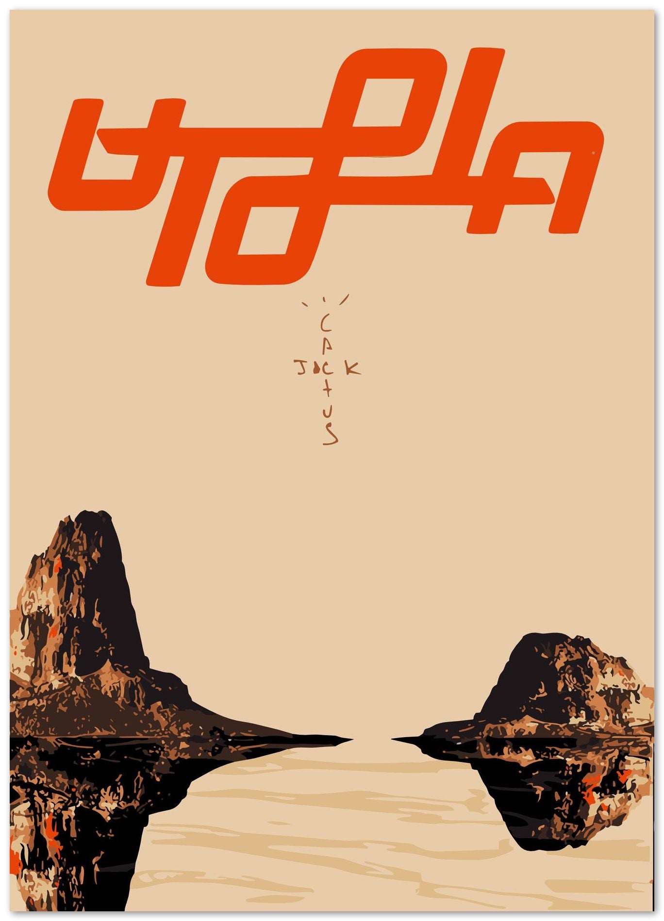 Travis Scott Cactus Jack Rapper music - @LORDGRACE - Buy illustrations ...