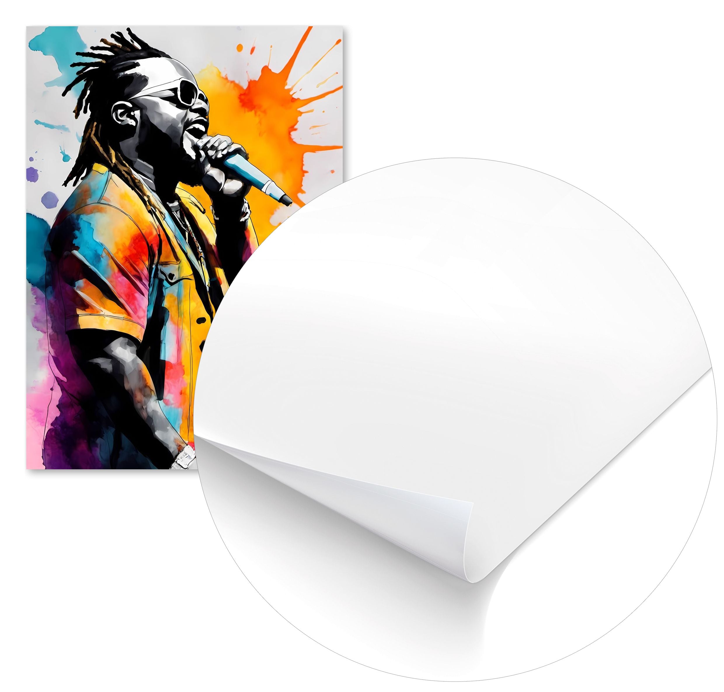 T-Pain Rapper - @GarageDesain - Buy illustrations and artworks made by ...