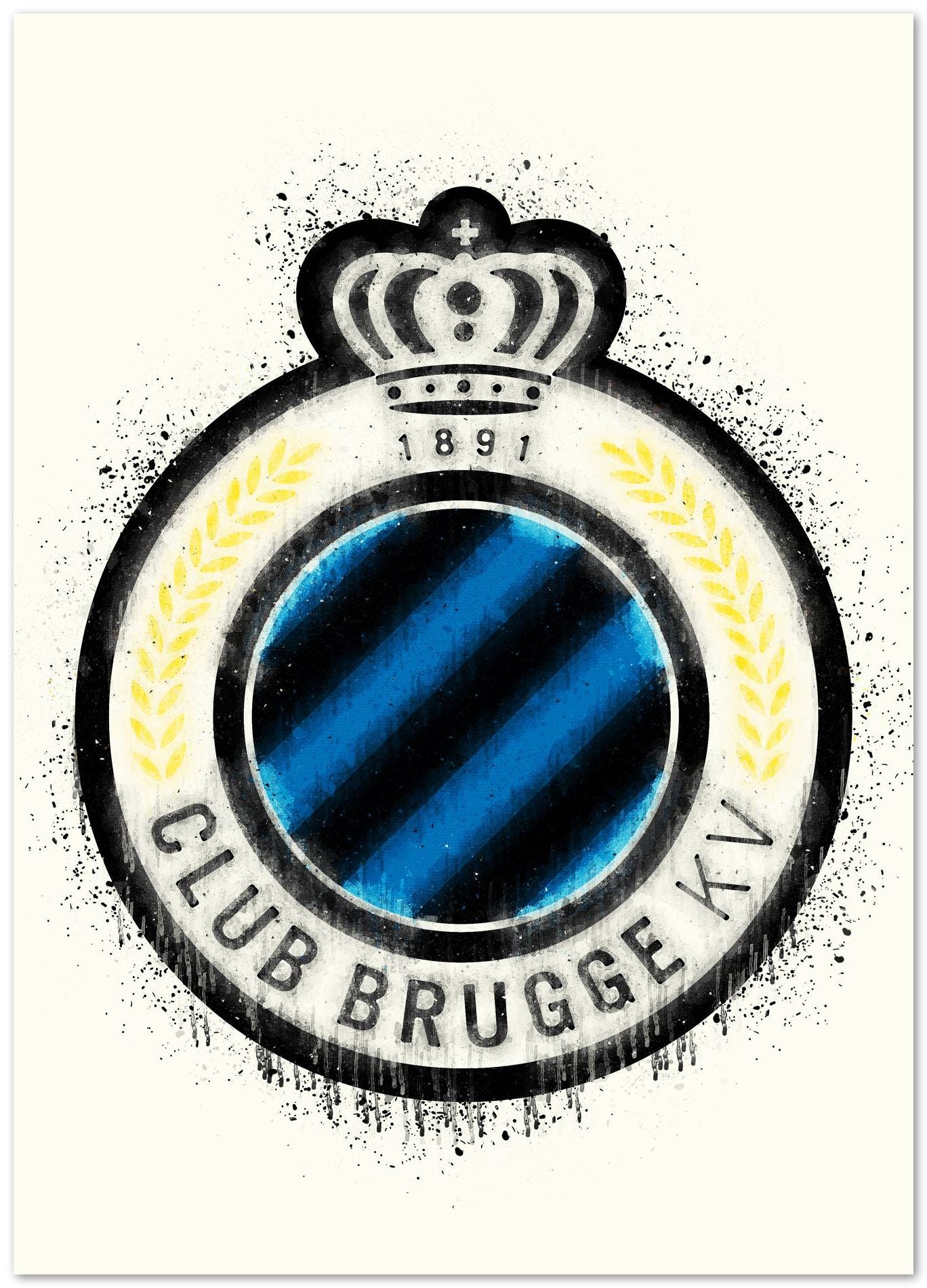 Club Brugge Logo - @ArtStyle - Buy illustrations and artworks made by ...