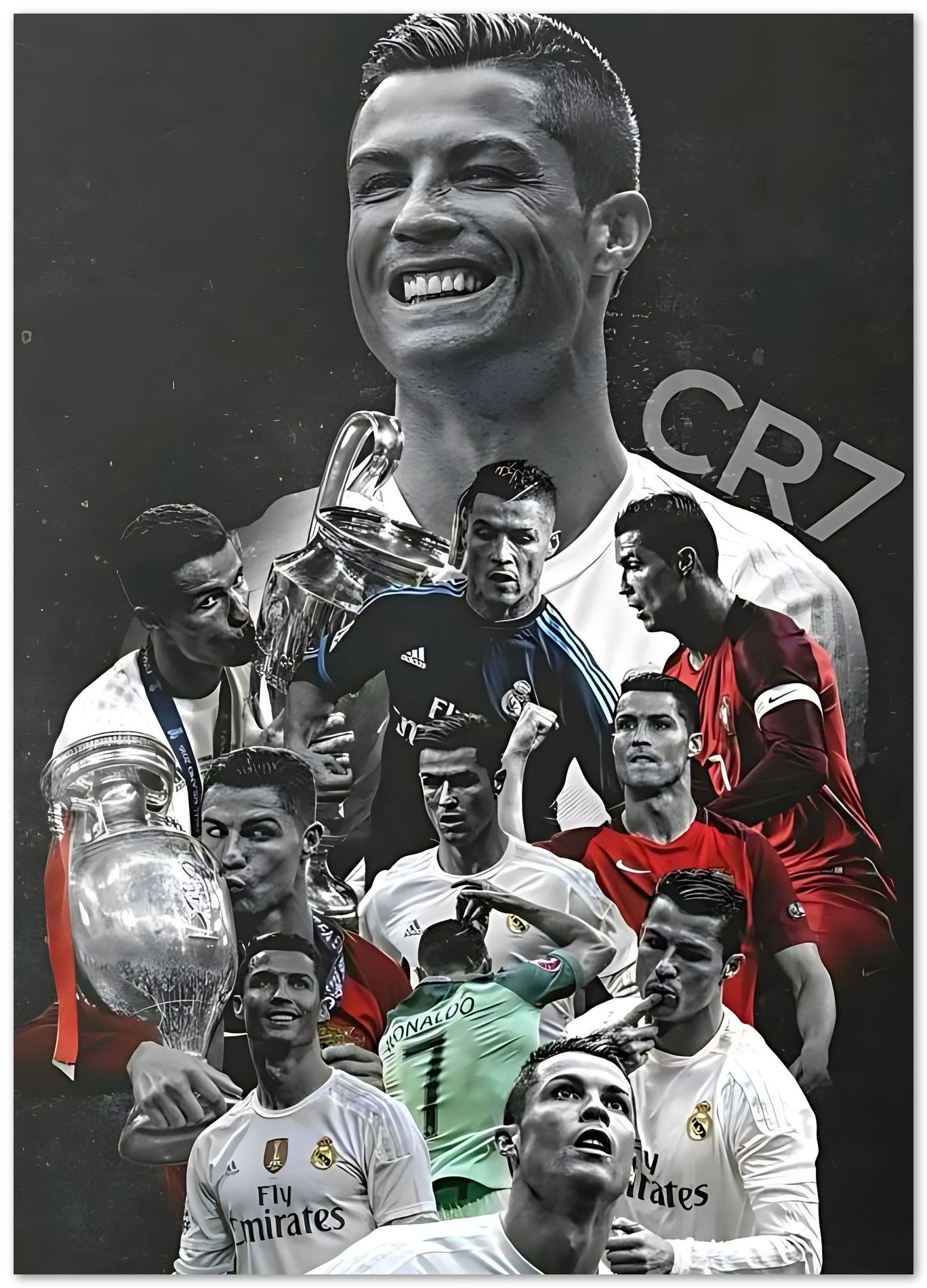 CR 7 Cristiano Ronaldo - @SportDesign - Buy illustrations and artworks ...