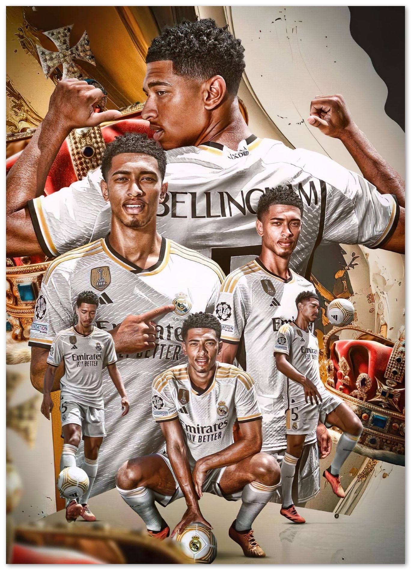 Jude Bellingham - @SportDesign - Buy illustrations and artworks made by ...