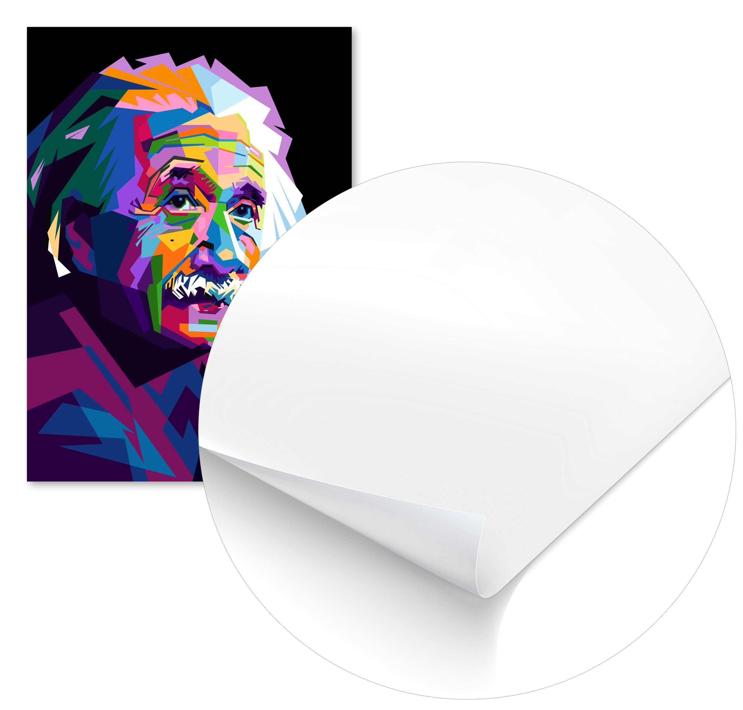 Albert Einstein pop art - @GhostArt - Buy illustrations and artworks ...