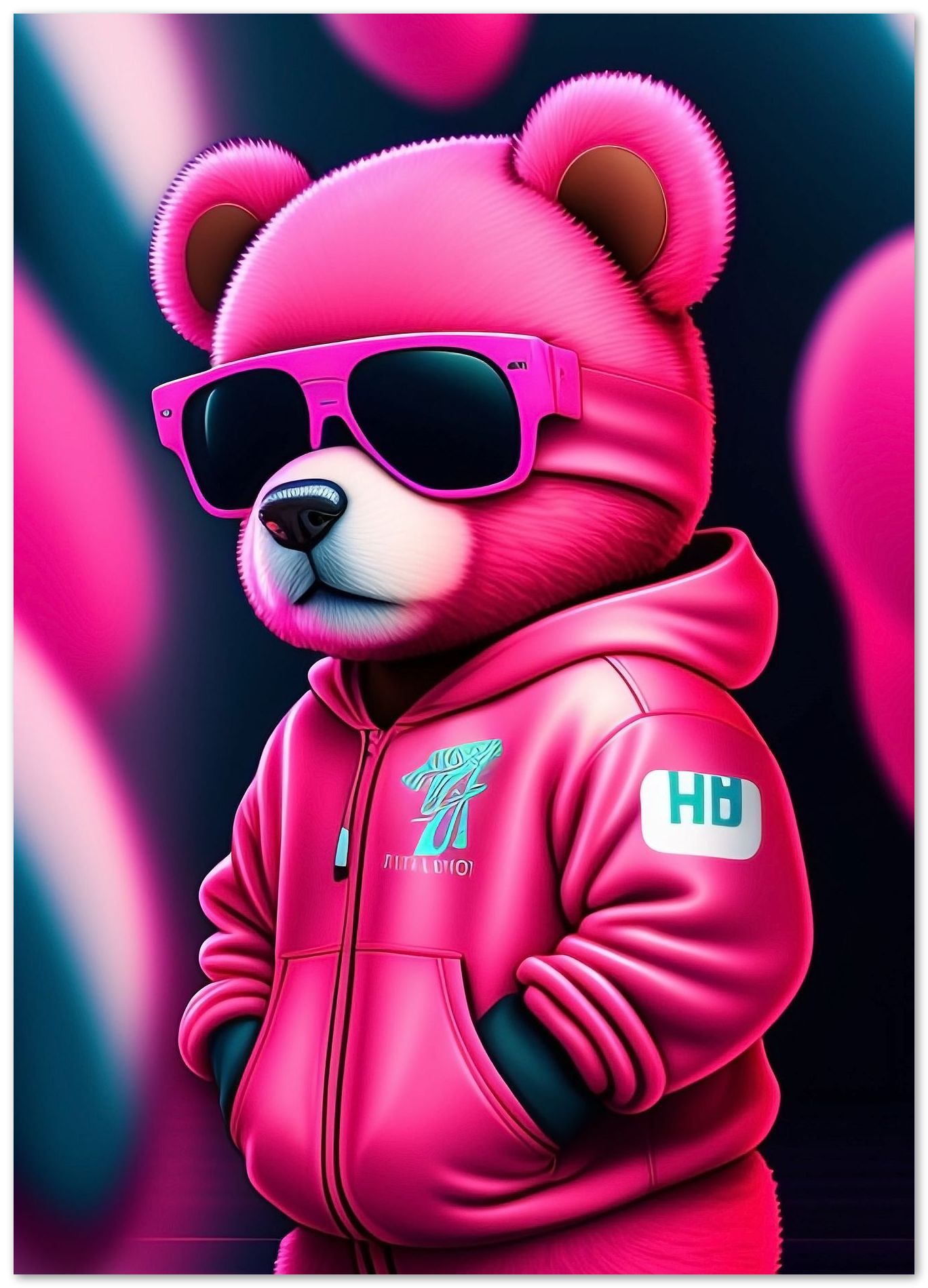 Cool bear - @widart - Buy illustrations and artworks made by Digital ...