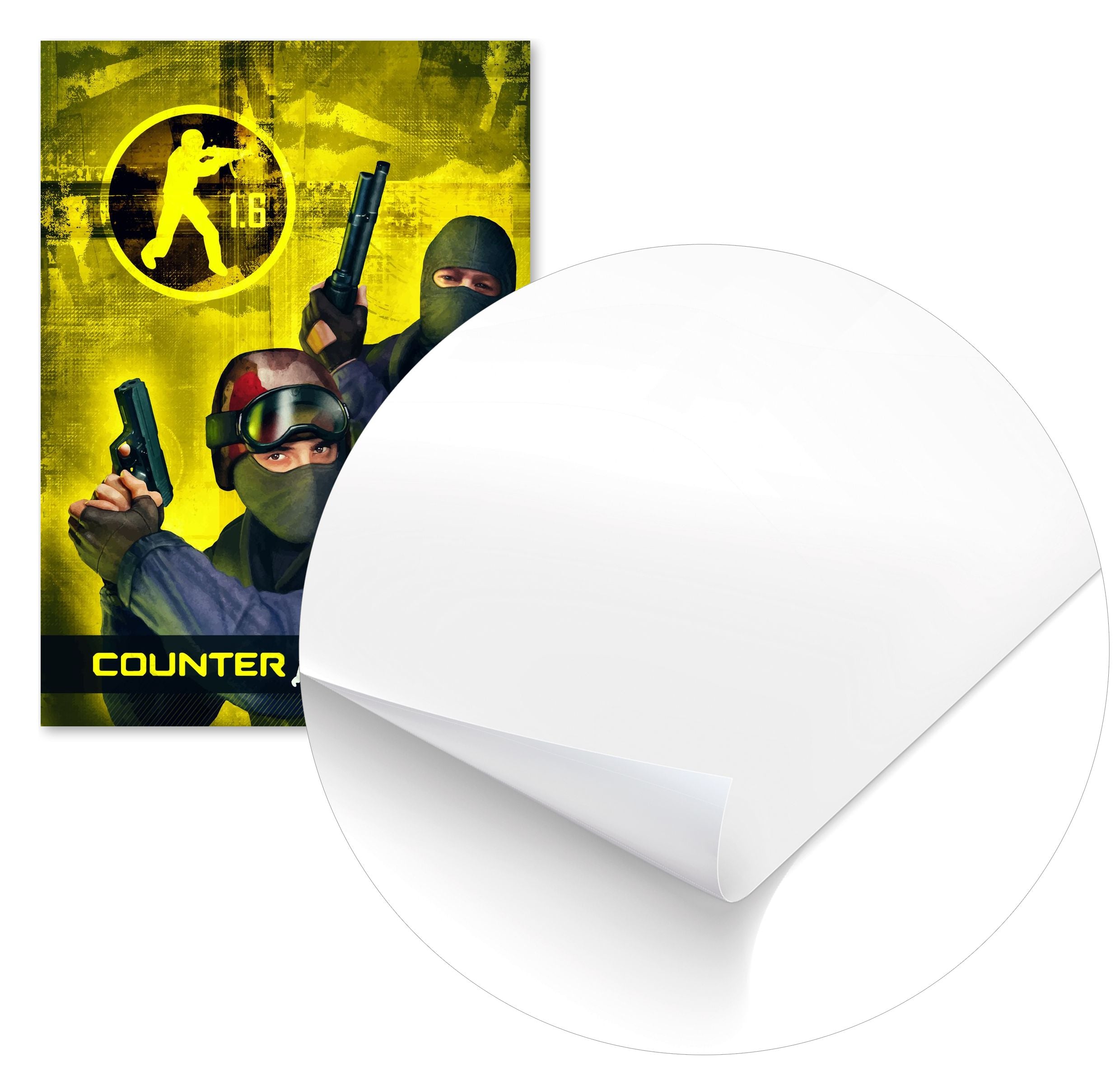 Counter Strike 1.6 retro classic coverart - @SyanArt - Buy ...