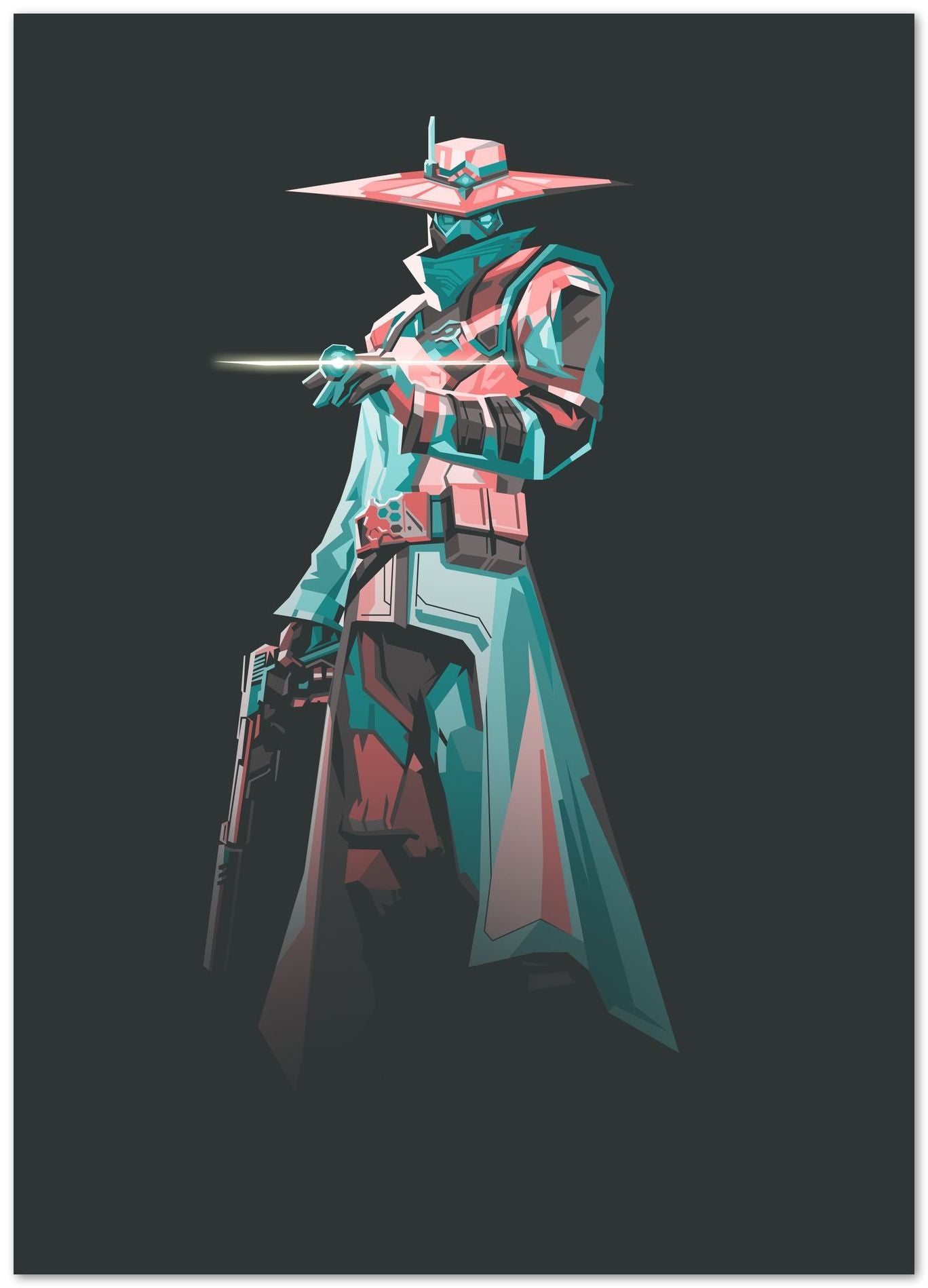 cypher valorant agent portrait - @ratnamutiadewi - Buy illustrations ...