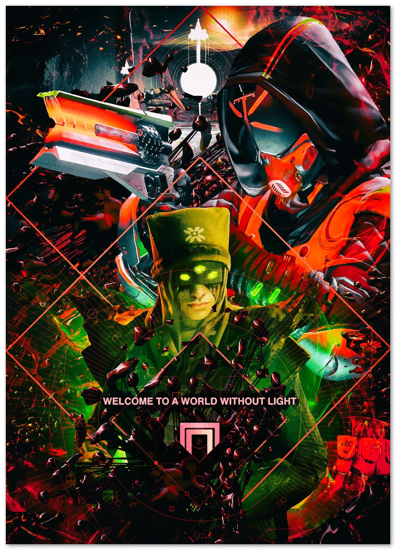 Destiny 2 shadowkeep gaming - @SyanArt - Buy illustrations and artworks ...