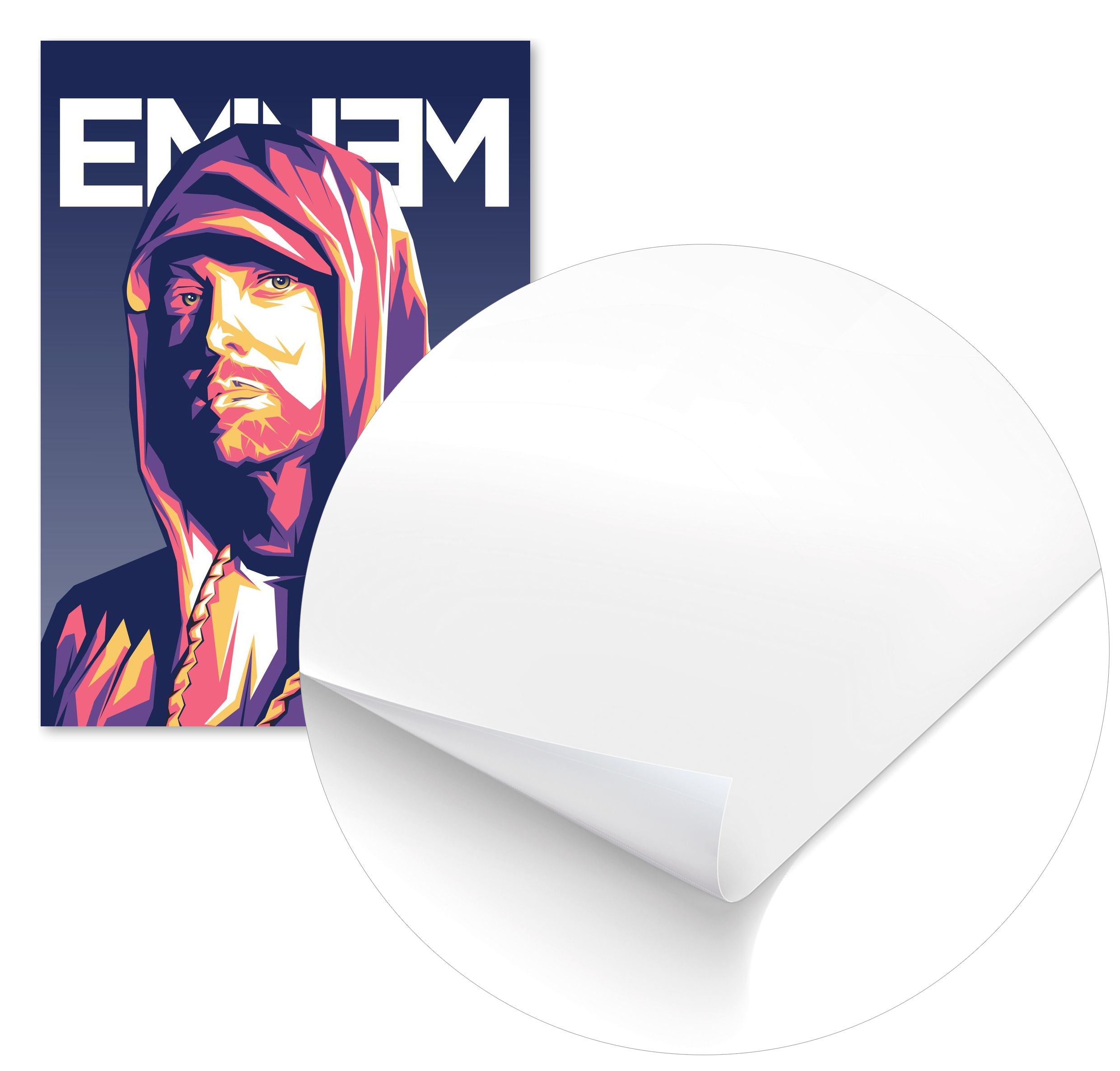 Eminem Pop Art 7 - @LuckyDream - Buy illustrations and artworks made by ...