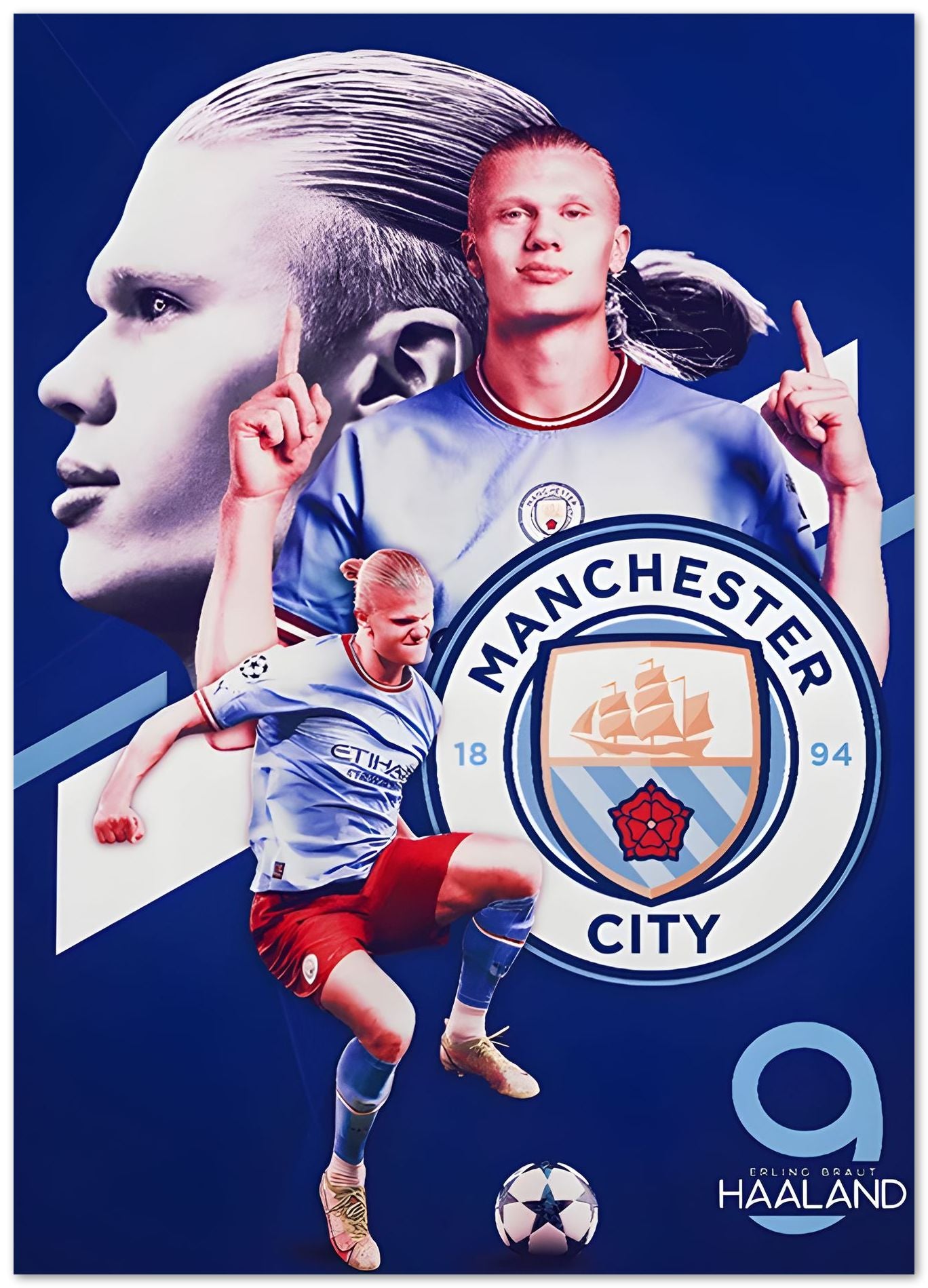 Erling Haaland Meme - @ArtStyle - Buy illustrations and artworks made ...