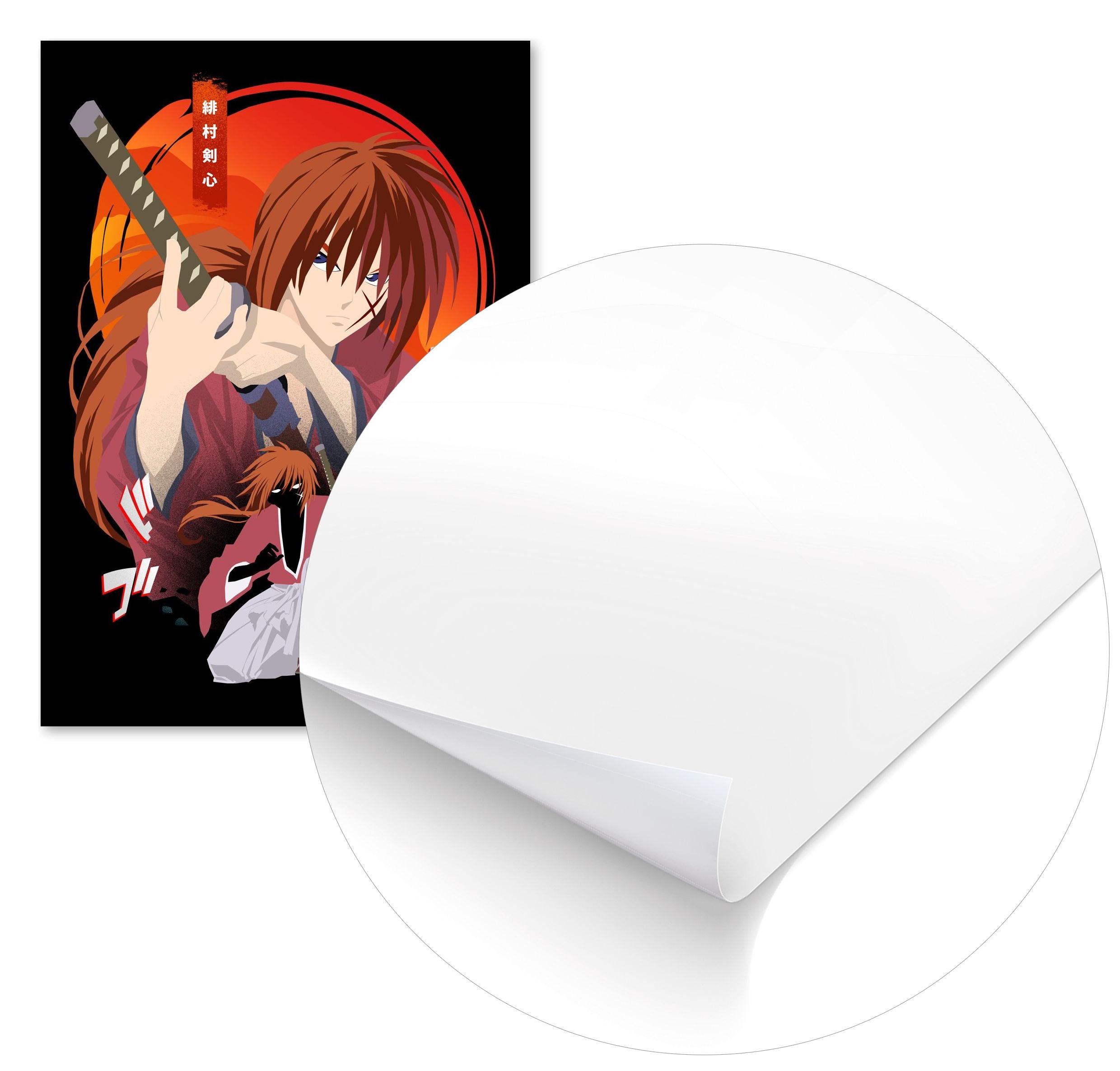 Himura Kenshin - @Rondes - Buy illustrations and artworks made by ...