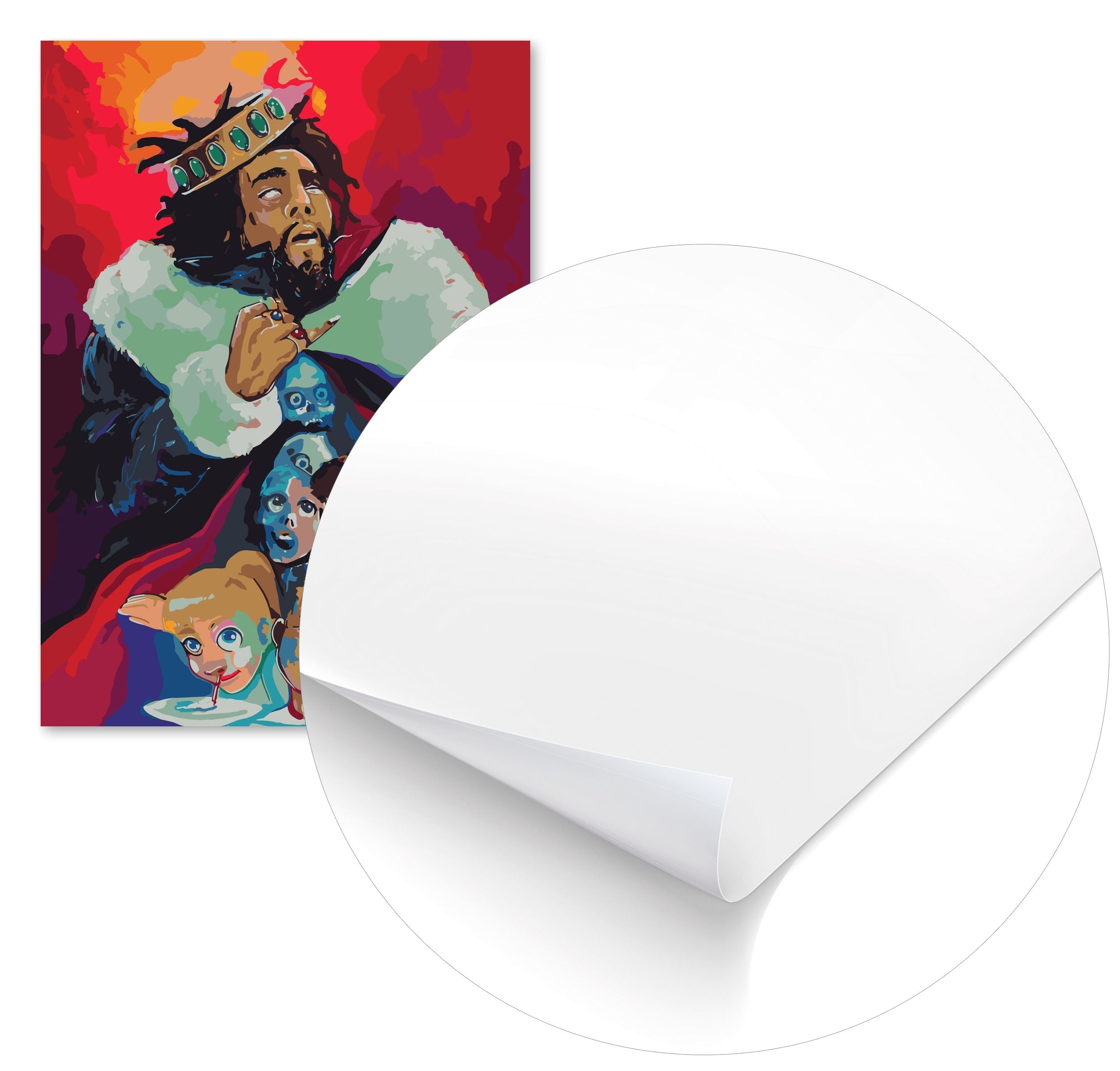 J Cole KOD Cover Album Rapper music - @LORDGRACE - Buy illustrations ...