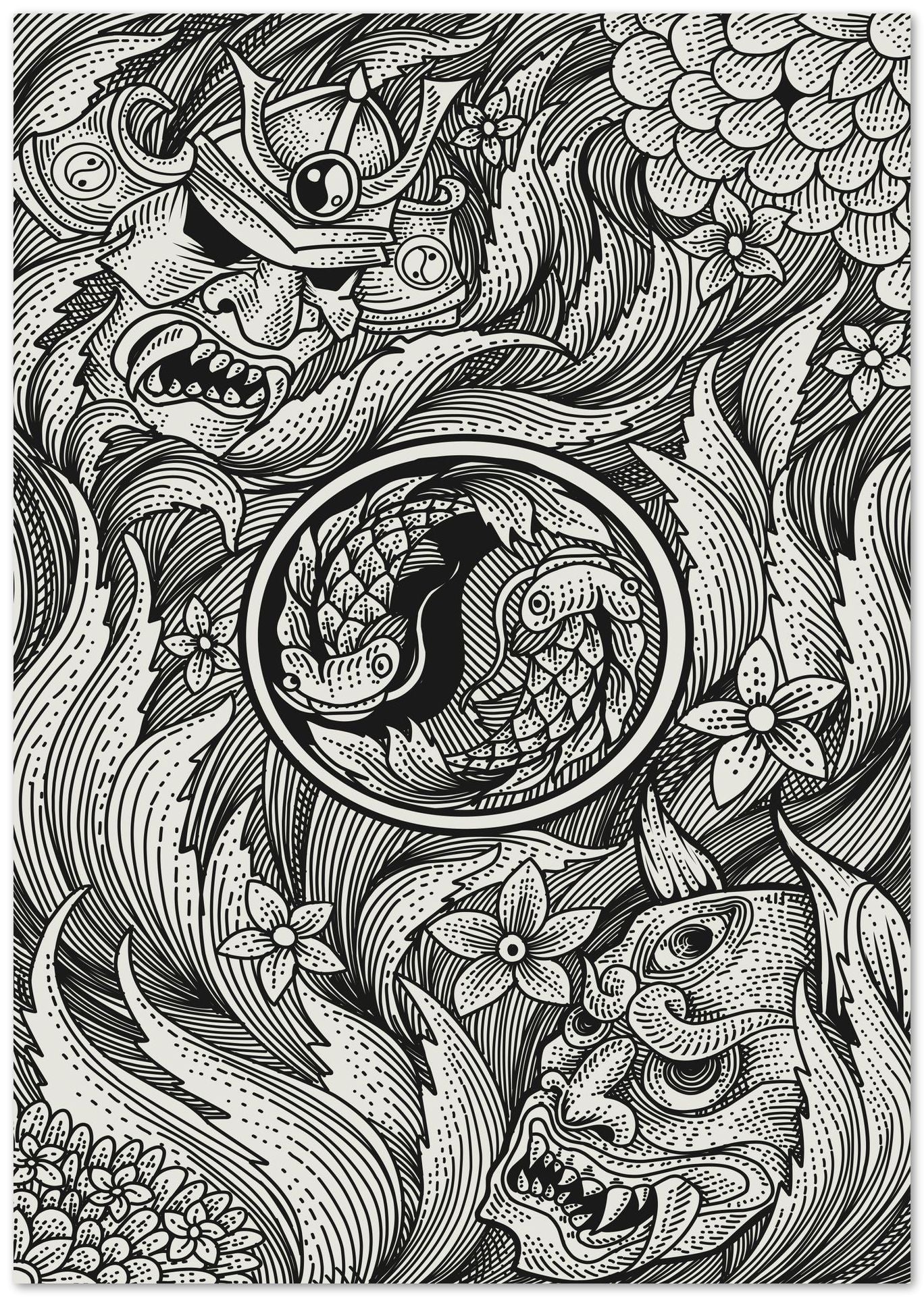 japanese Devils - @Yoho - Buy illustrations and artworks made by ...