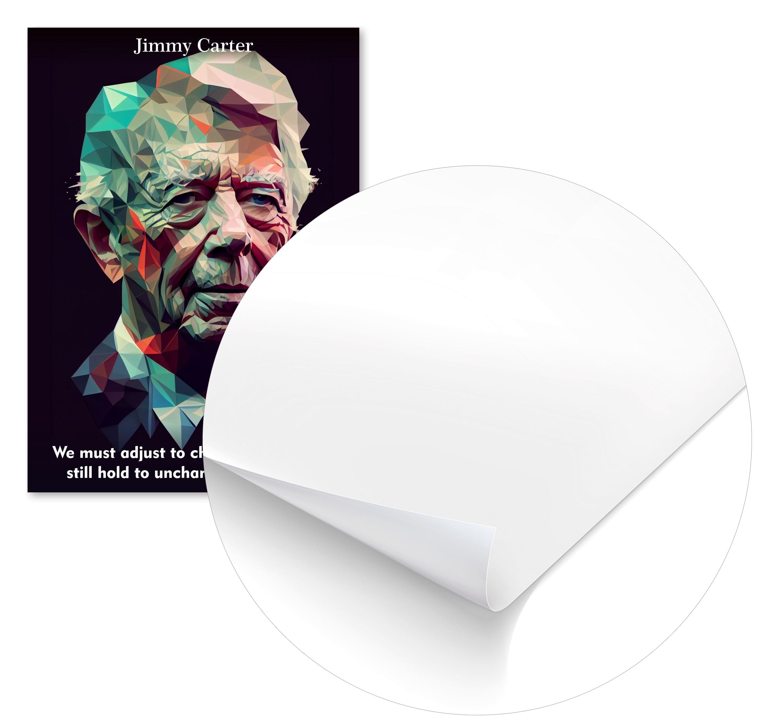 Jimmy Carter Low Poly - @WpapArtist - Buy illustrations and artworks ...