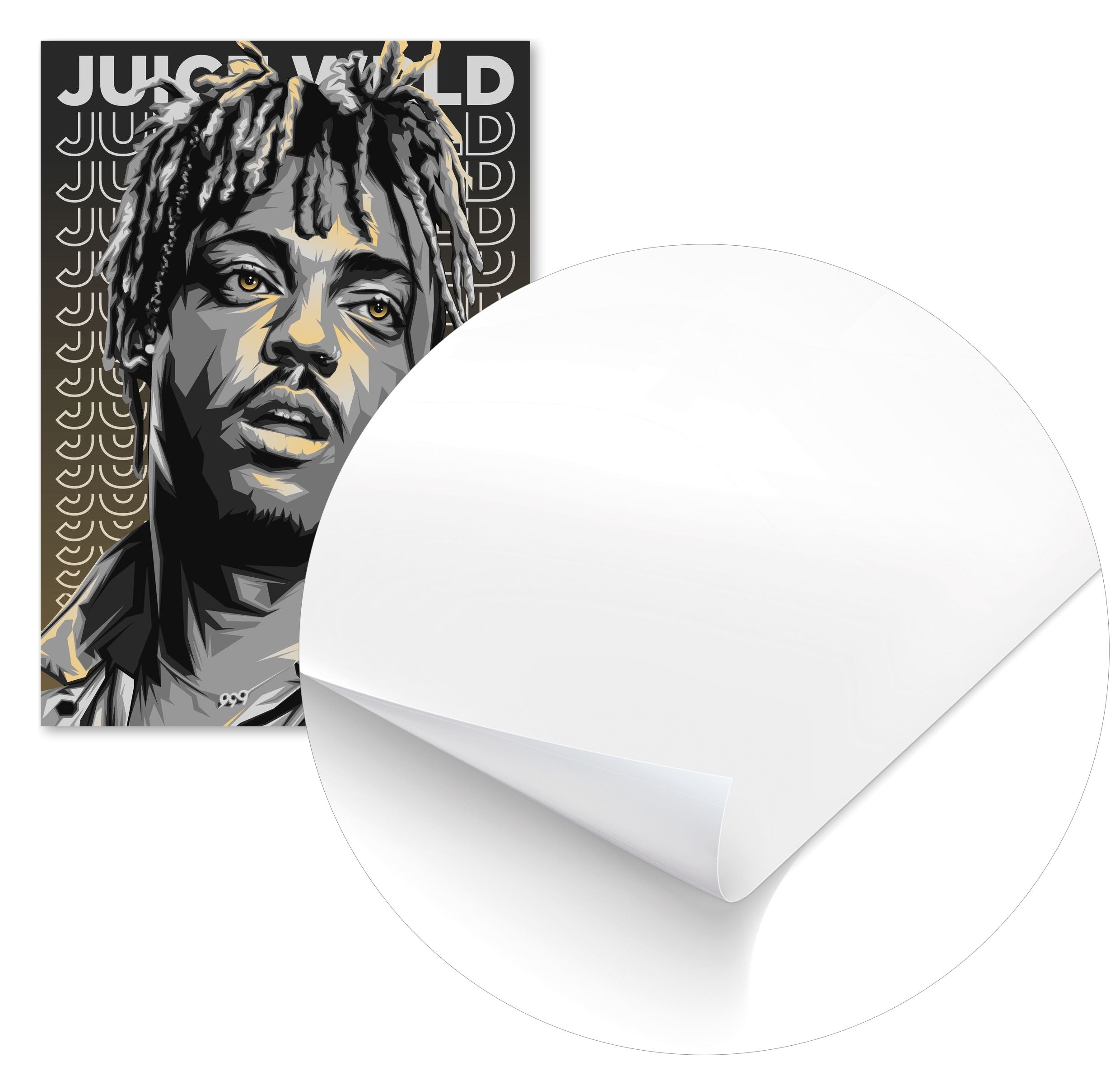 Juice WRLD 999 Pop Art 13 - @LuckyDream - Buy illustrations and ...