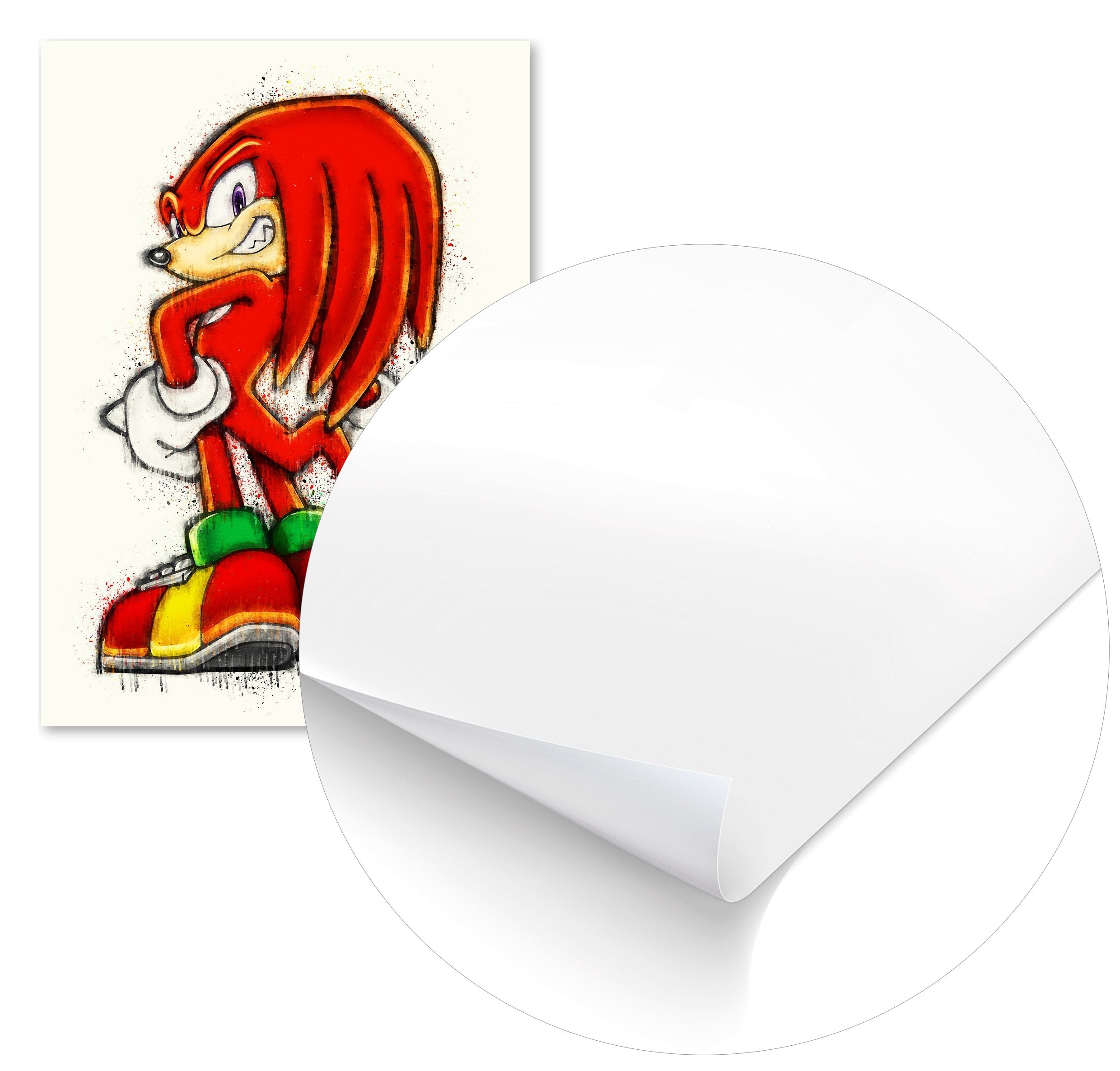 Knuckles - @ArtStyle - Buy illustrations and artworks made by Digital ...