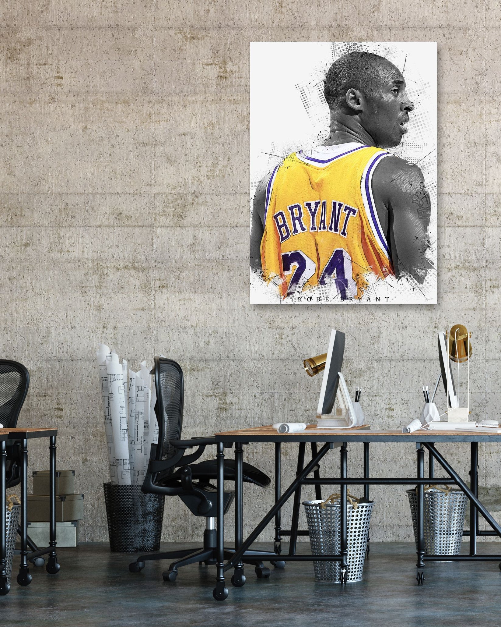 Kobe bryant abstract art 6 - @Sandy15 - Buy illustrations and artworks ...