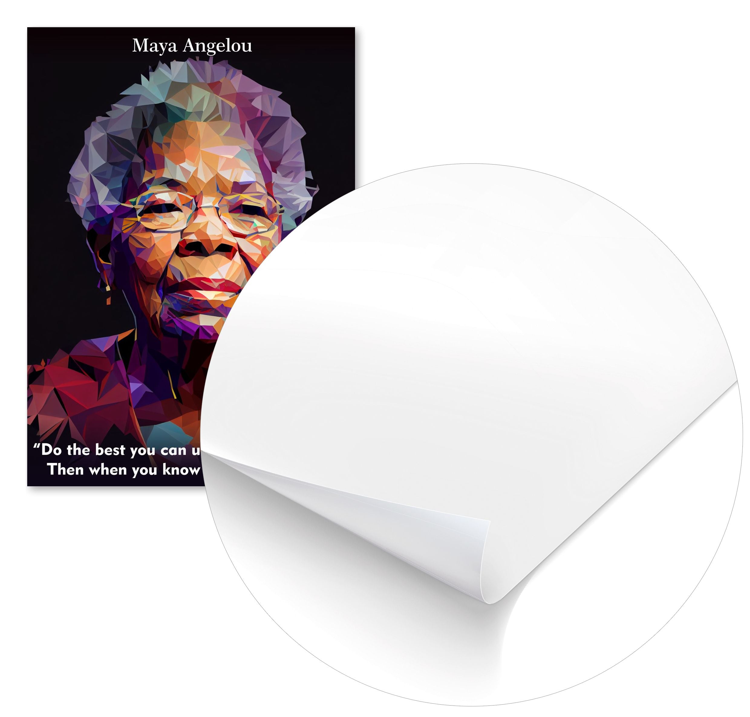 Maya Angelou Pop Art - @WpapArtist - Buy illustrations and artworks ...