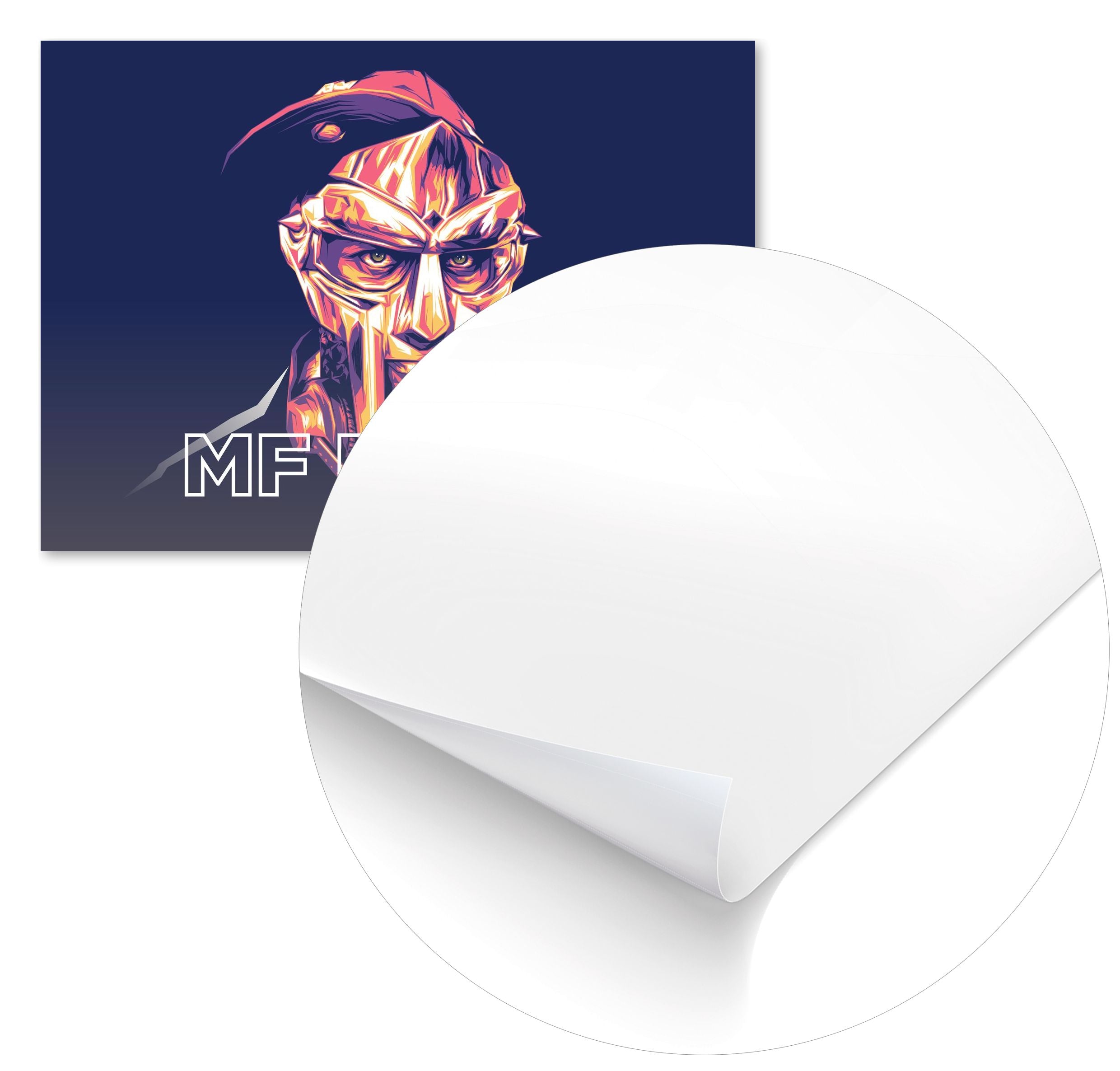 MF Doom Pop Art 8 - @LuckyDream - Buy illustrations and artworks made ...