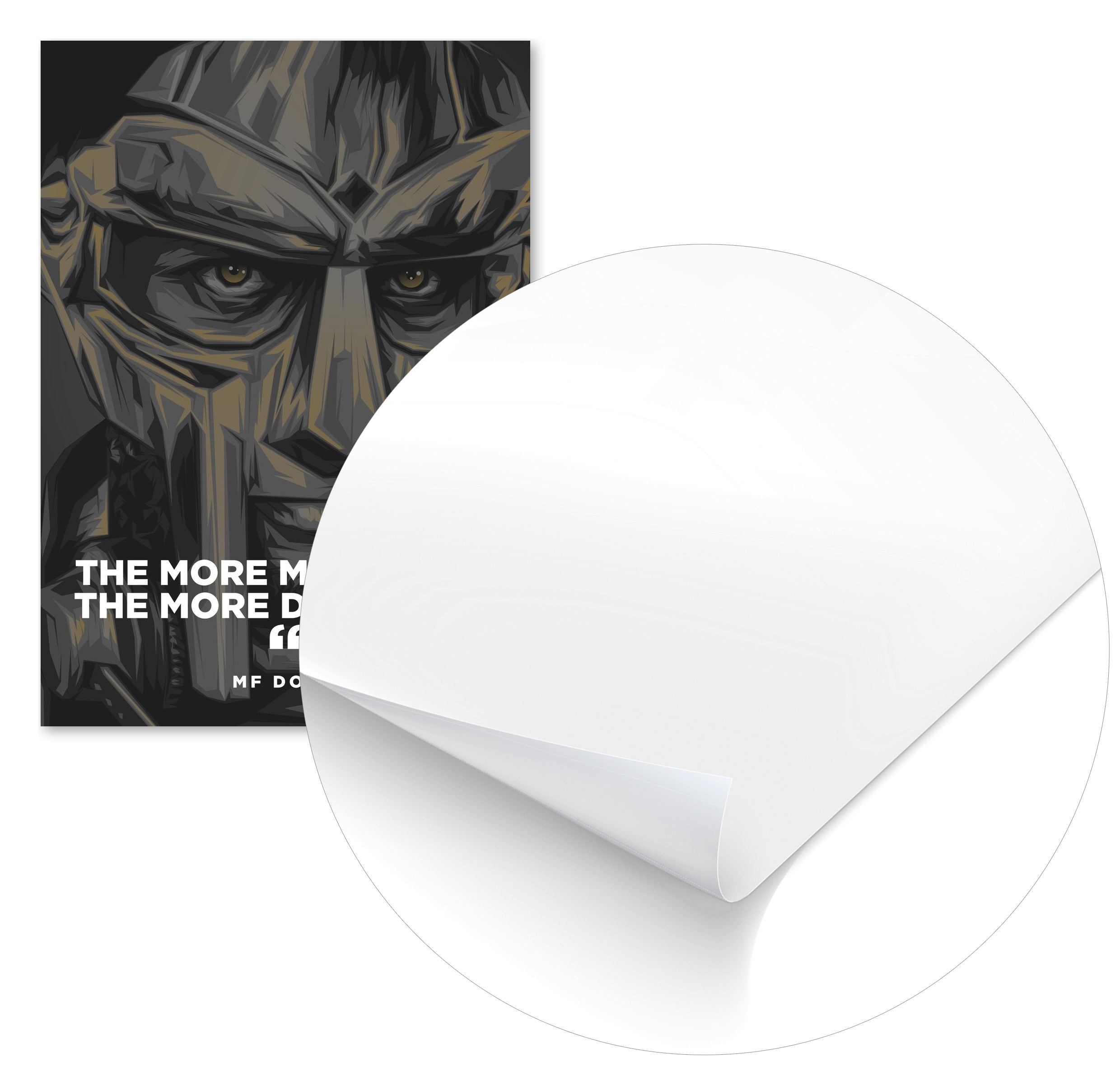 MF Doom Quotes 8 - @LuckyDream - Buy illustrations and artworks made by ...