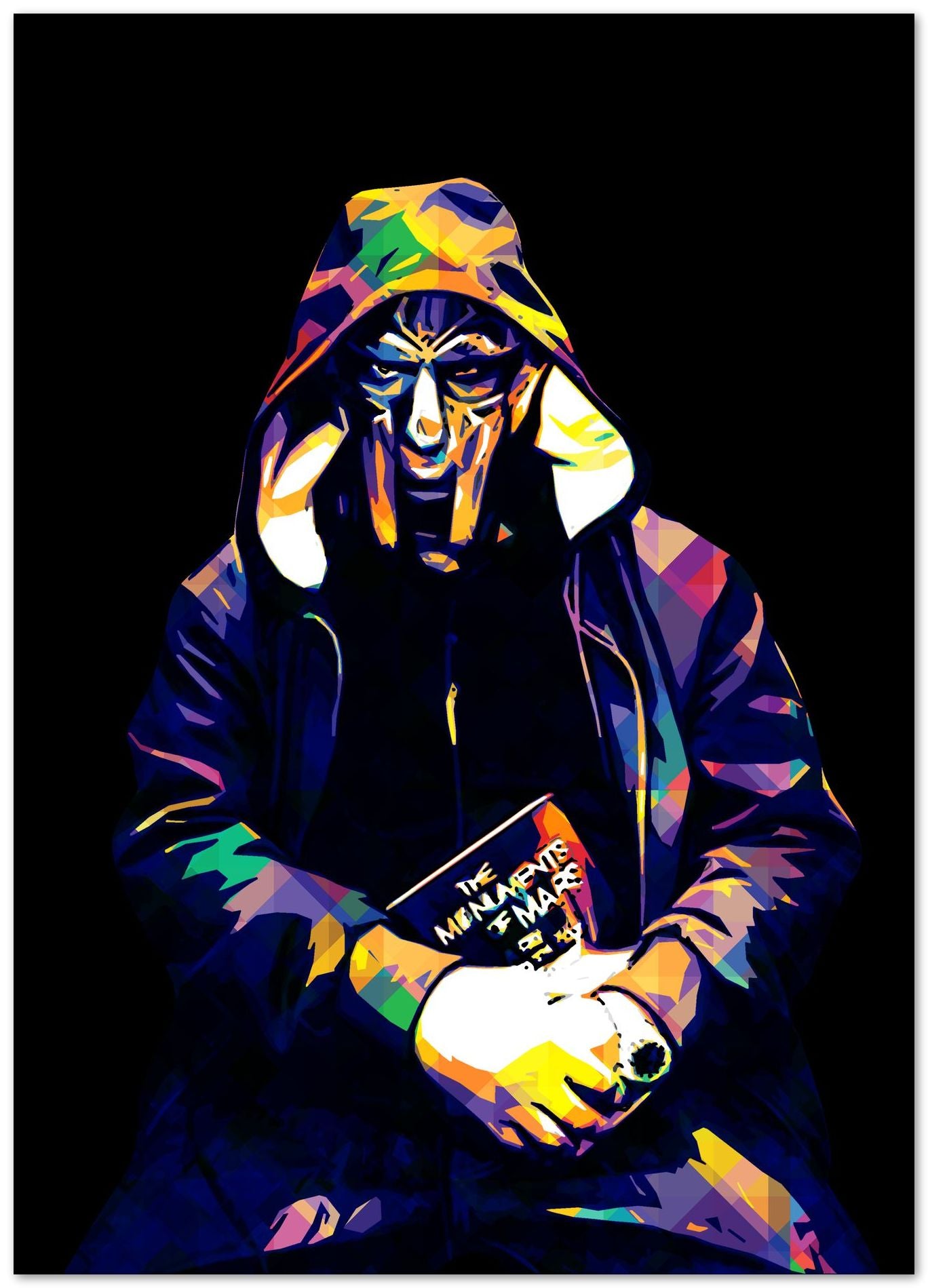 MF DOOM Rapper - @Edogawa - Buy illustrations and artworks made by ...
