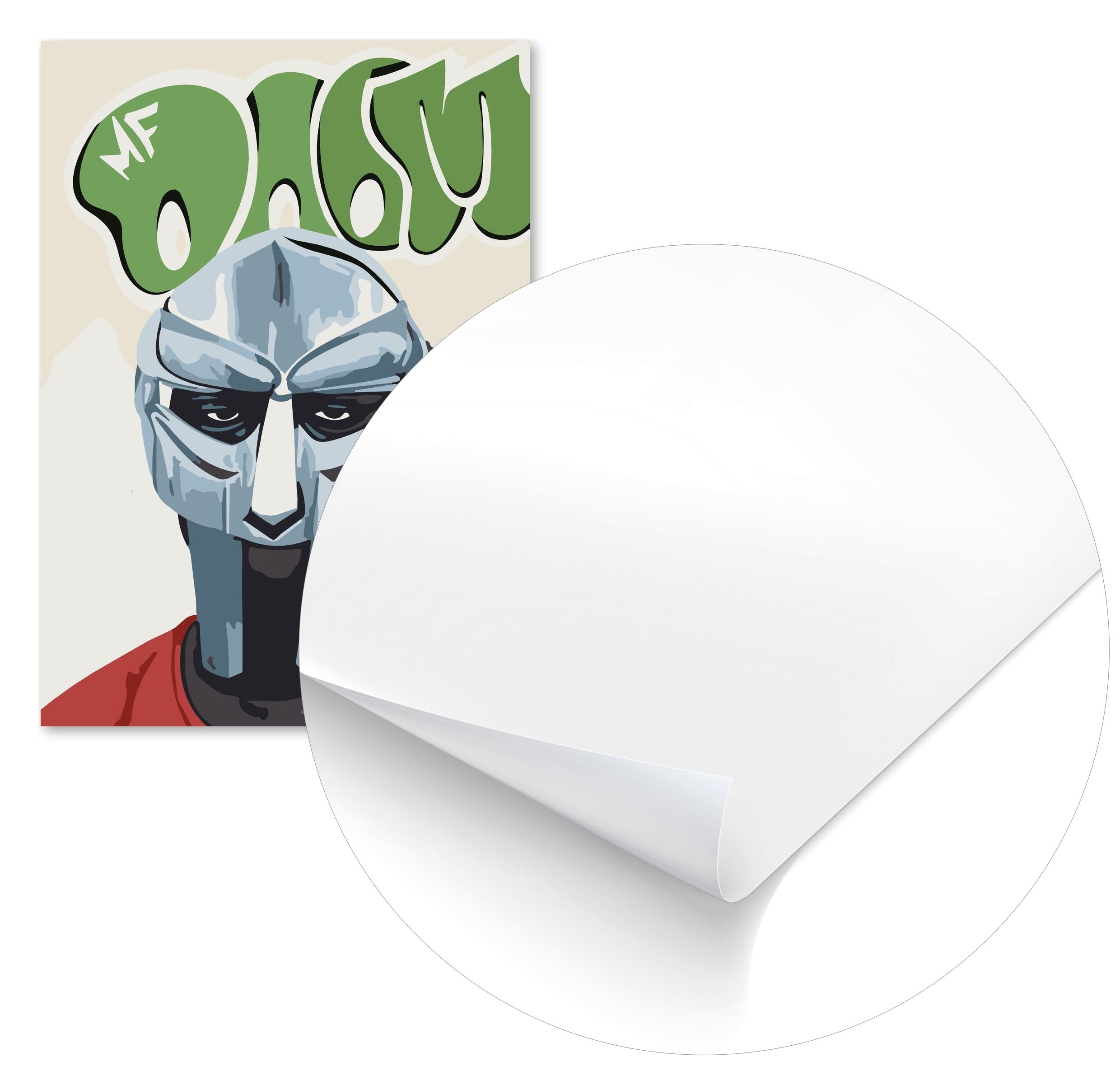 MF DOOM Rapper Rap Music - @LORDGRACE - Buy illustrations and artworks ...