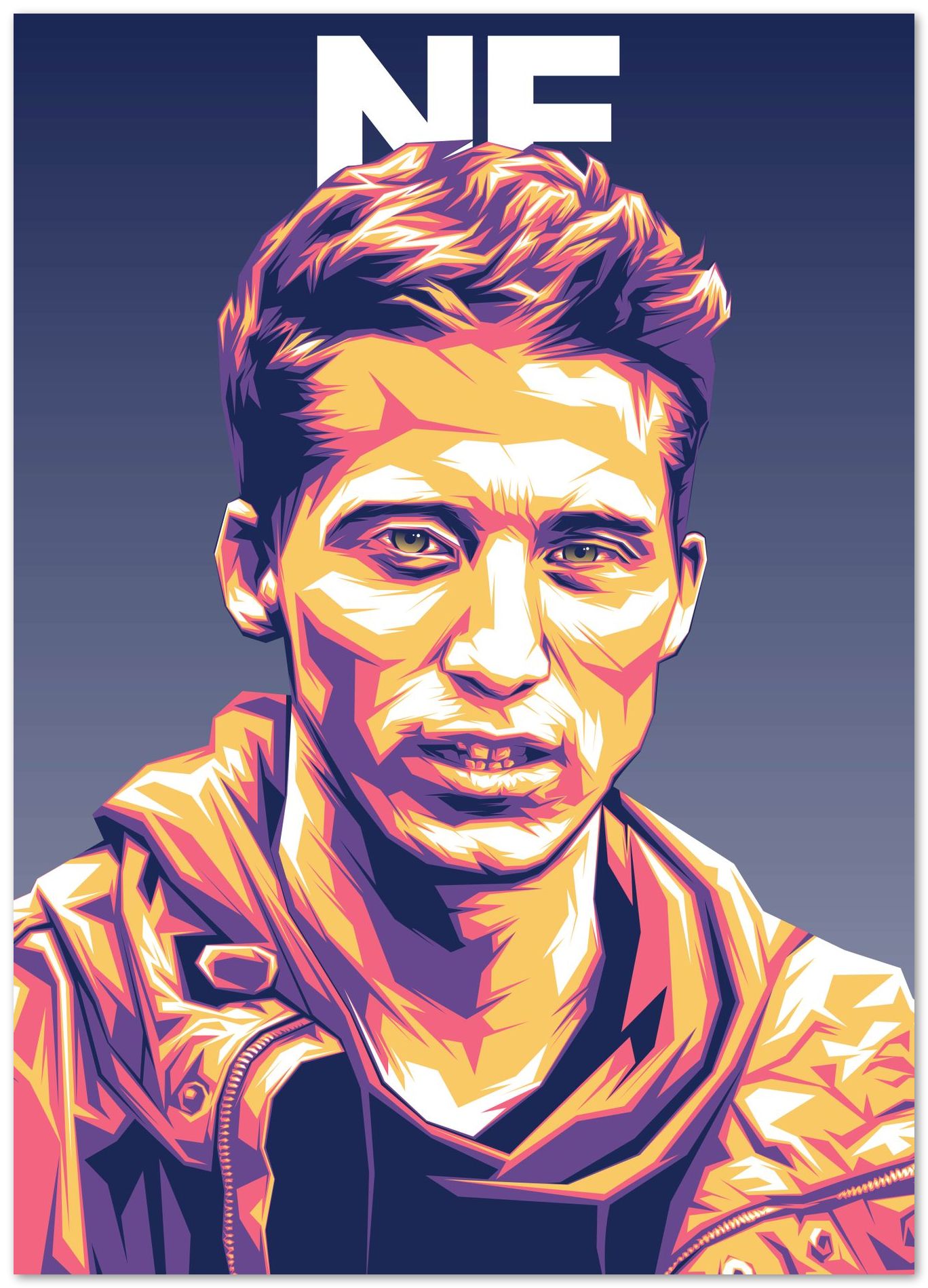 NF Rapper Hip Hop 4 - @LuckyDream - Buy illustrations and artworks made ...