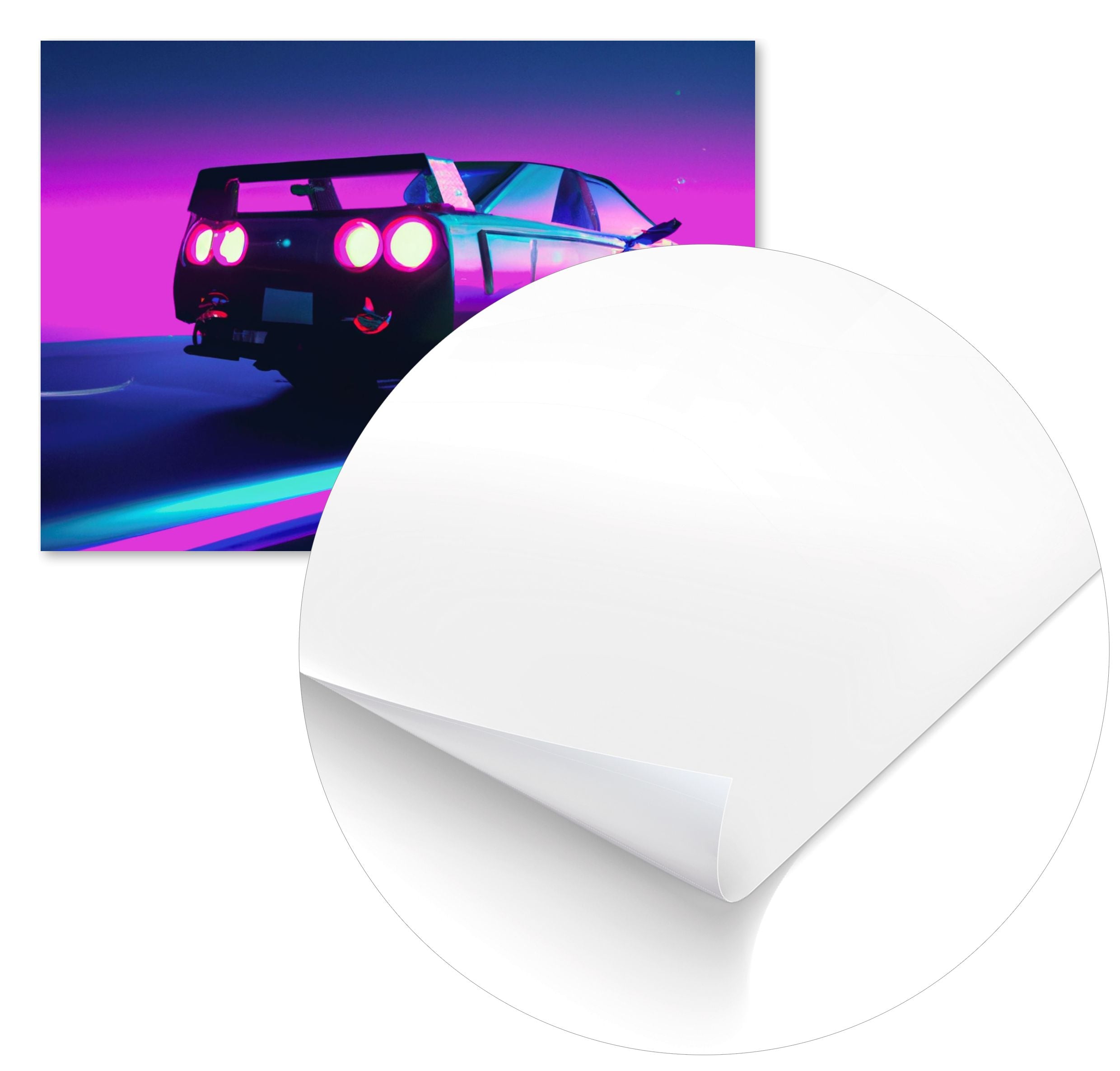 Nissan Neon Synthwave - @MyKido - Buy illustrations and artworks made ...