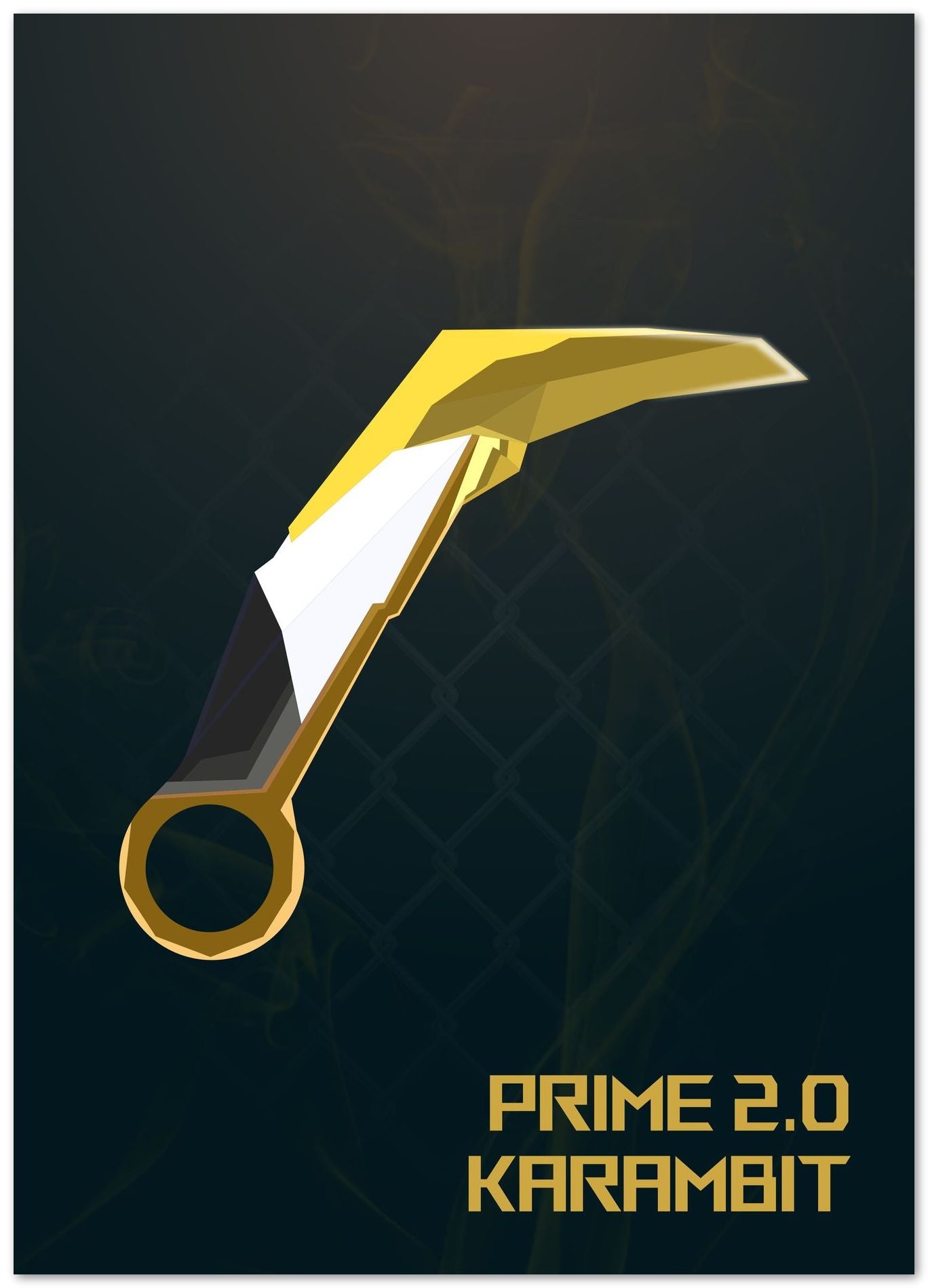 Prime Karambit Valorant - @nueman - Buy illustrations and artworks made ...