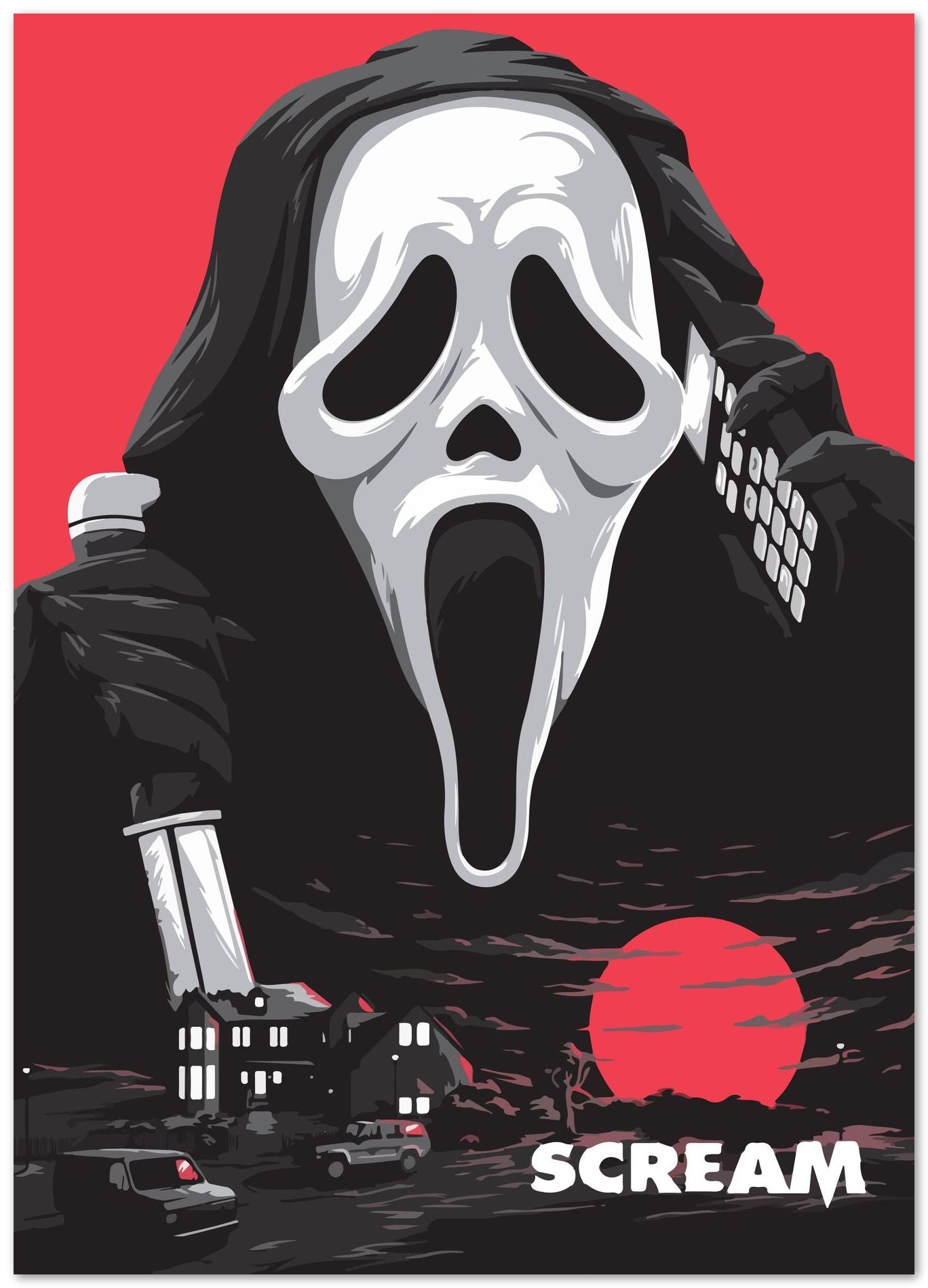 Scream Movies - @Hollycube - Buy illustrations and artworks made by ...