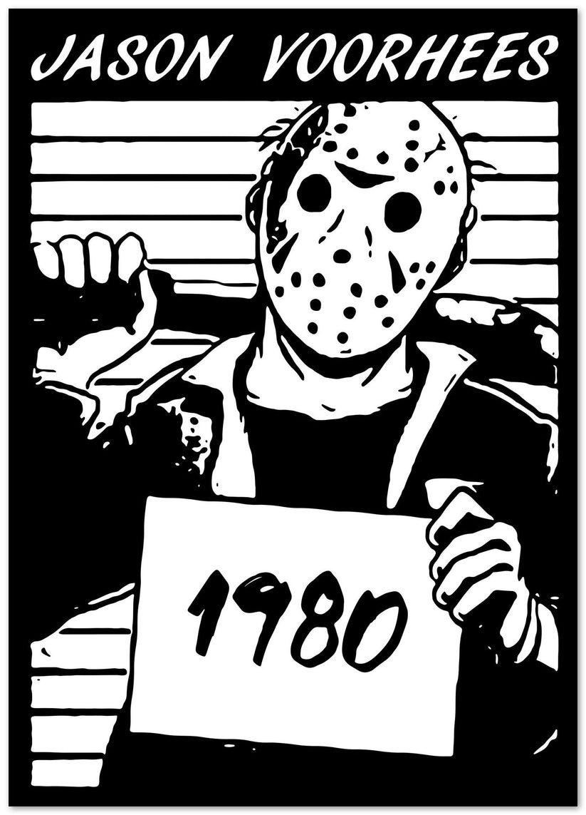 Slashers Horror Movies Jason Voorhees - @SyanArt - Buy illustrations ...
