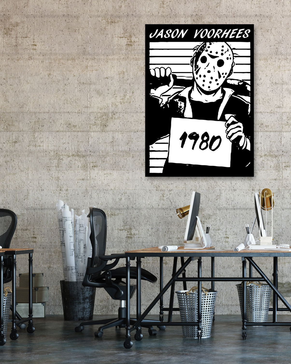 Slashers Horror Movies Jason Voorhees - @SyanArt - Buy illustrations ...