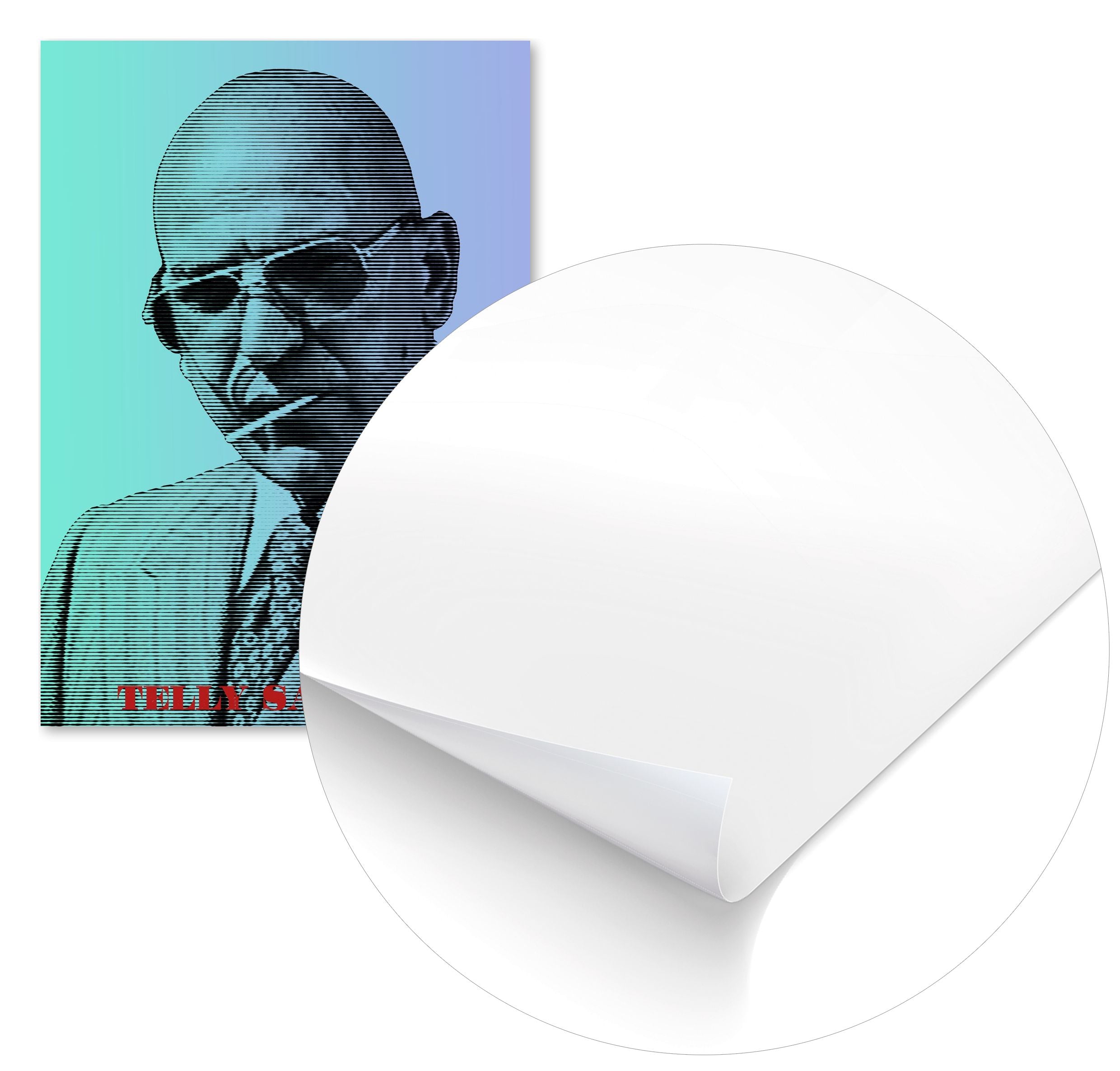 Telly Savalas - @MovieArt - Buy illustrations and artworks made by ...