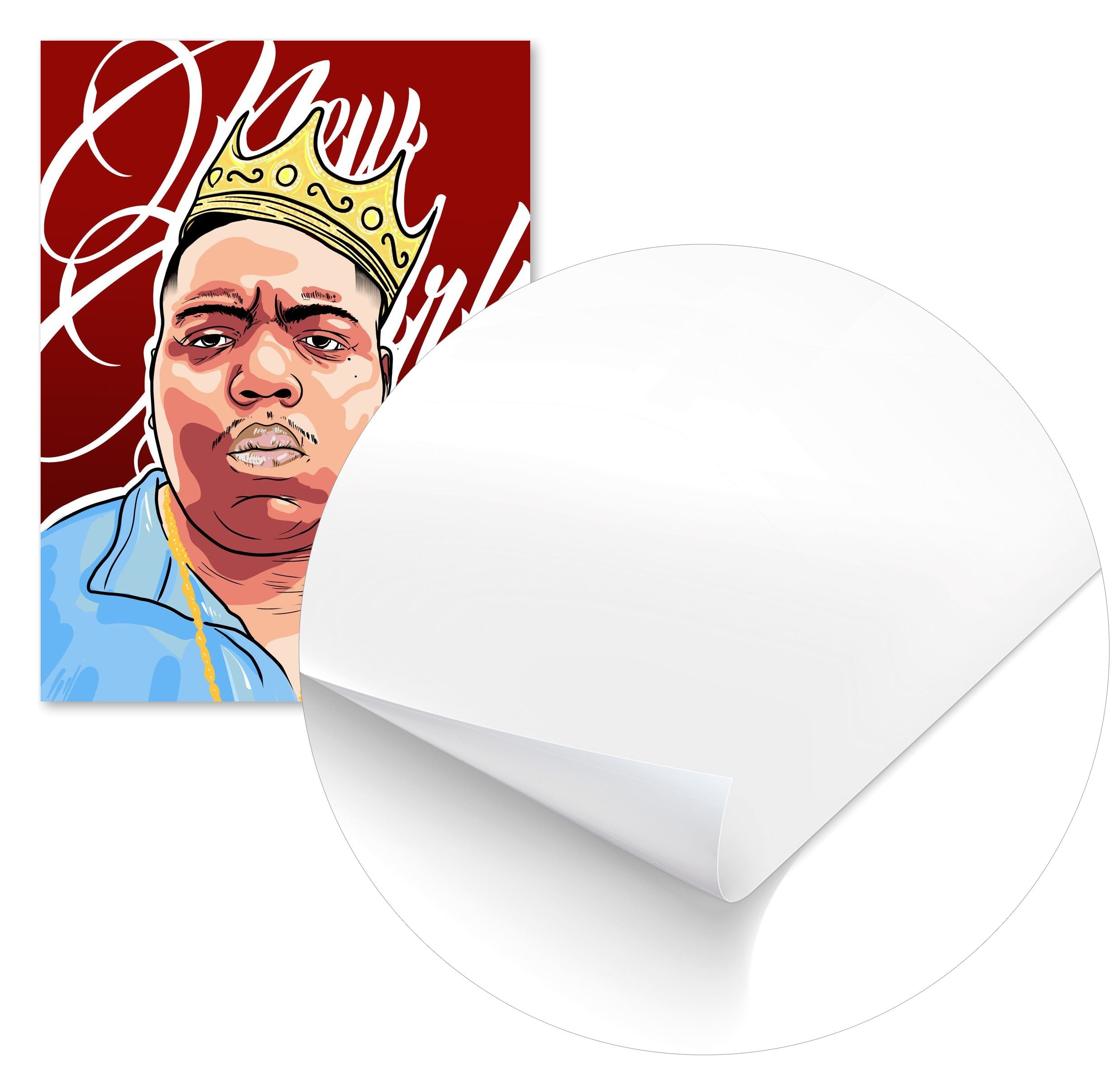 THE NOTORIOUS BIGGIE SMALL - @RAMRAMCLUB - Buy illustrations and ...