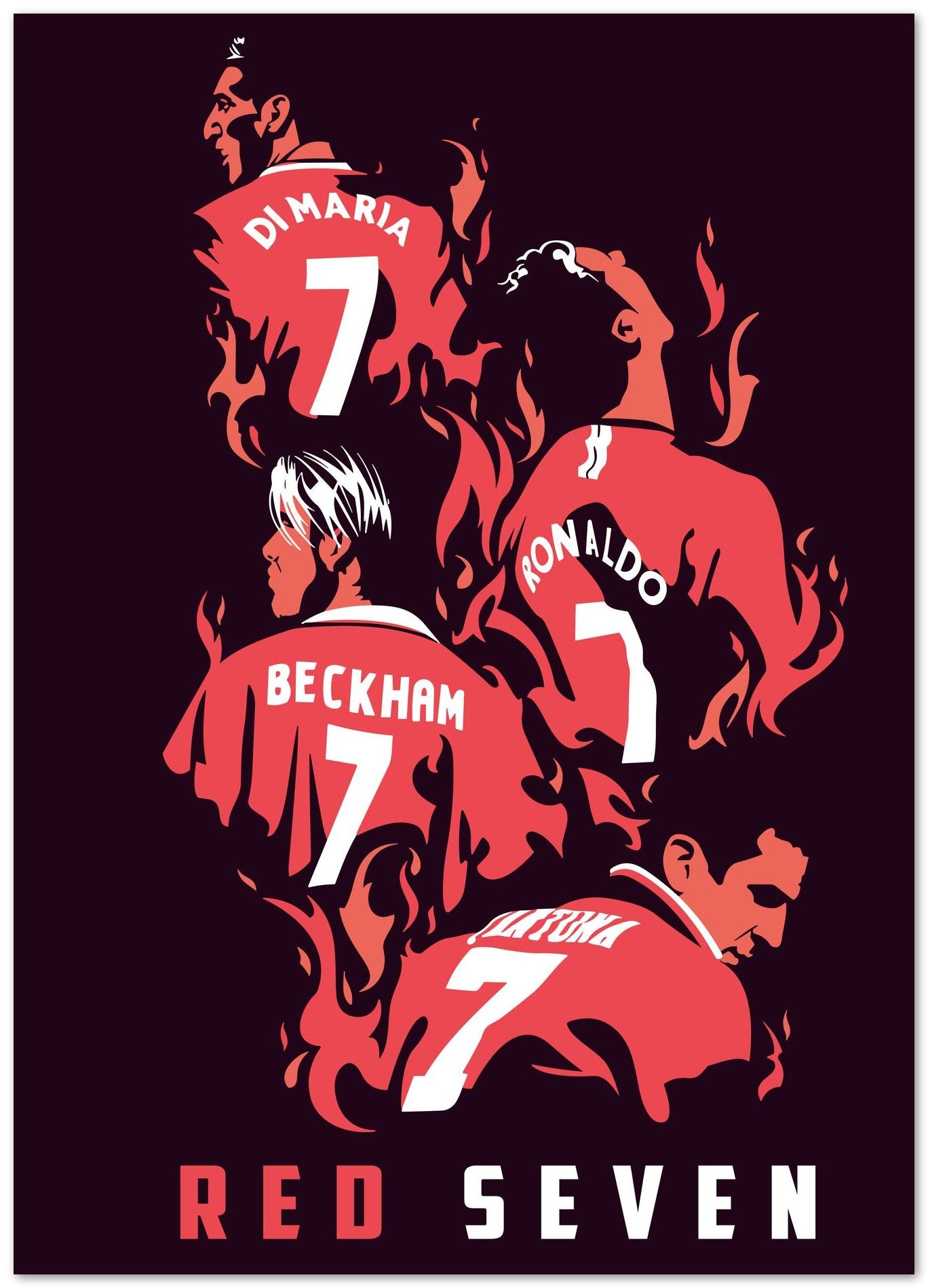 The Red Seven Manchester - @Hollycube - Buy illustrations and artworks ...