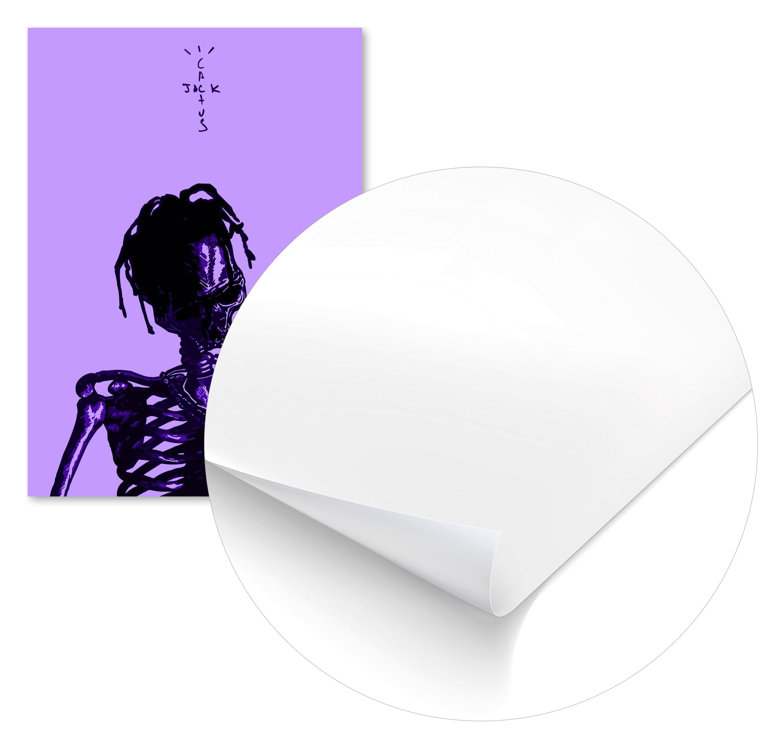 Travis Scott Skull - @Hollycube - Buy illustrations and artworks made ...