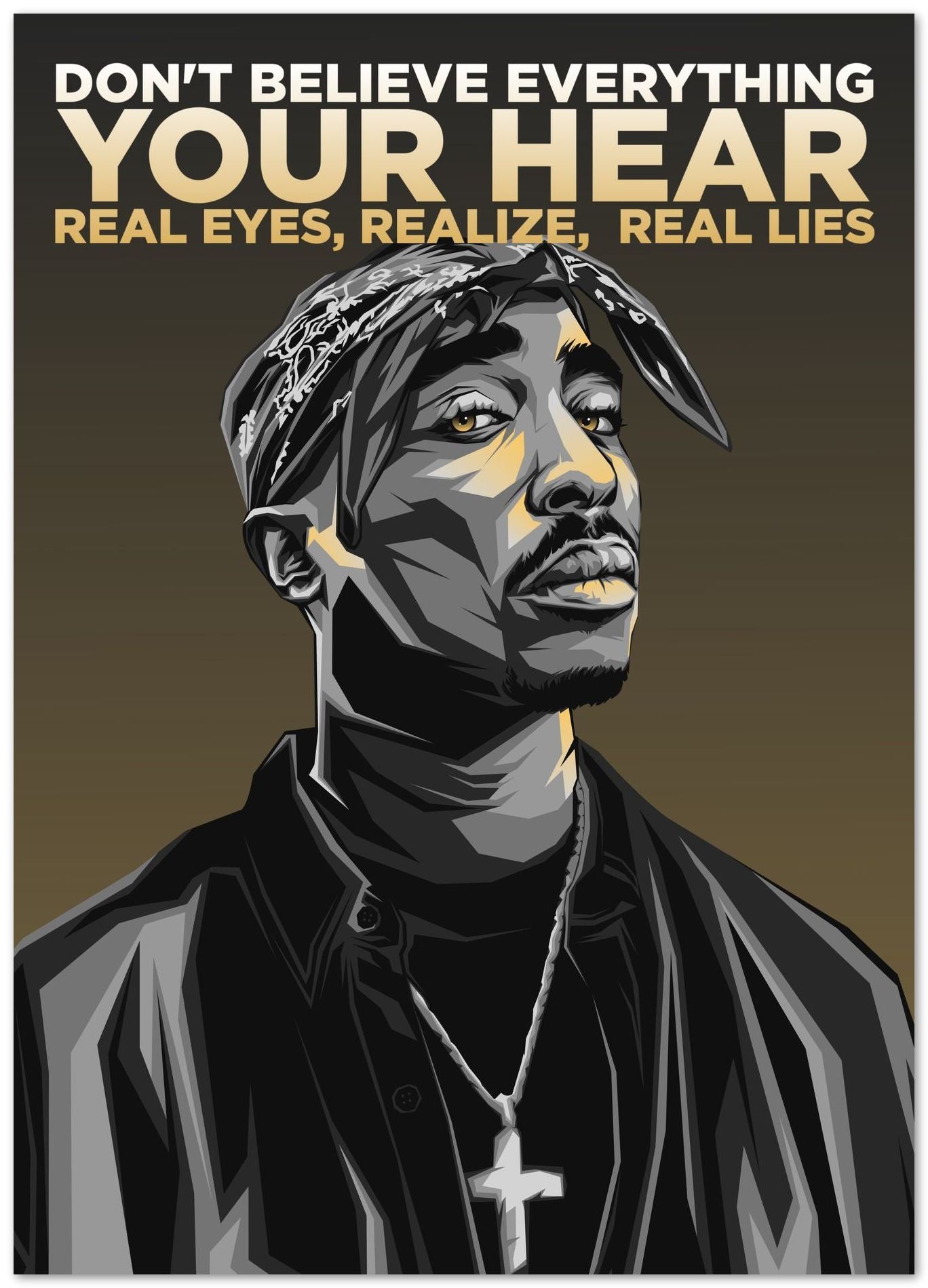 Tupac Shakur Quotes Rapper - @LuckyDream - Buy illustrations and ...