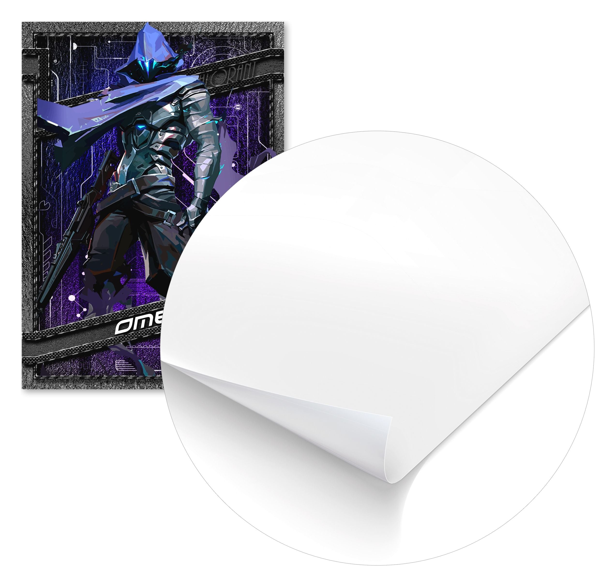 Valorant Omen agent - @SyanArt - Buy illustrations and artworks made by ...
