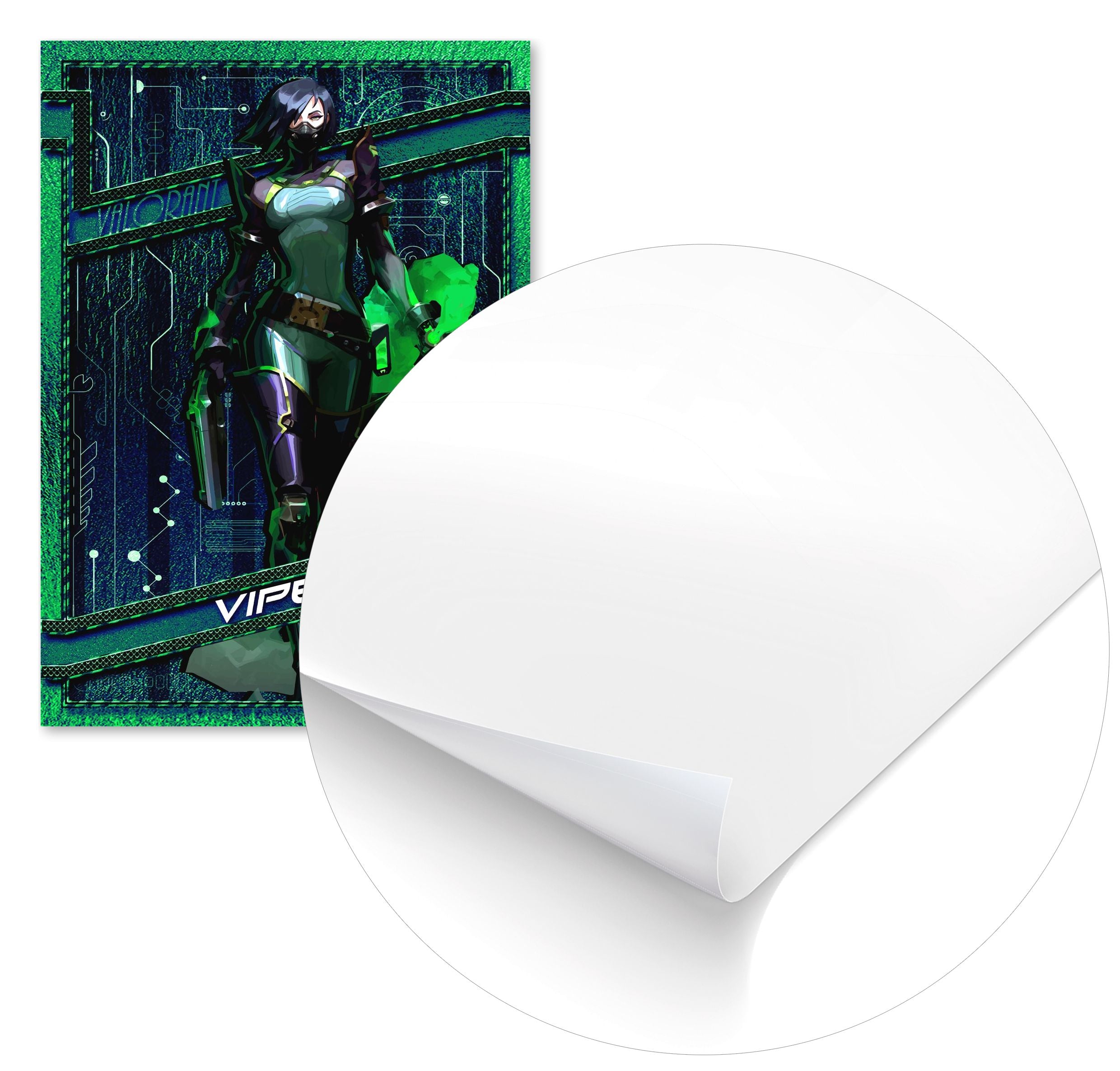 Valorant Viper agent - @SyanArt - Buy illustrations and artworks made ...