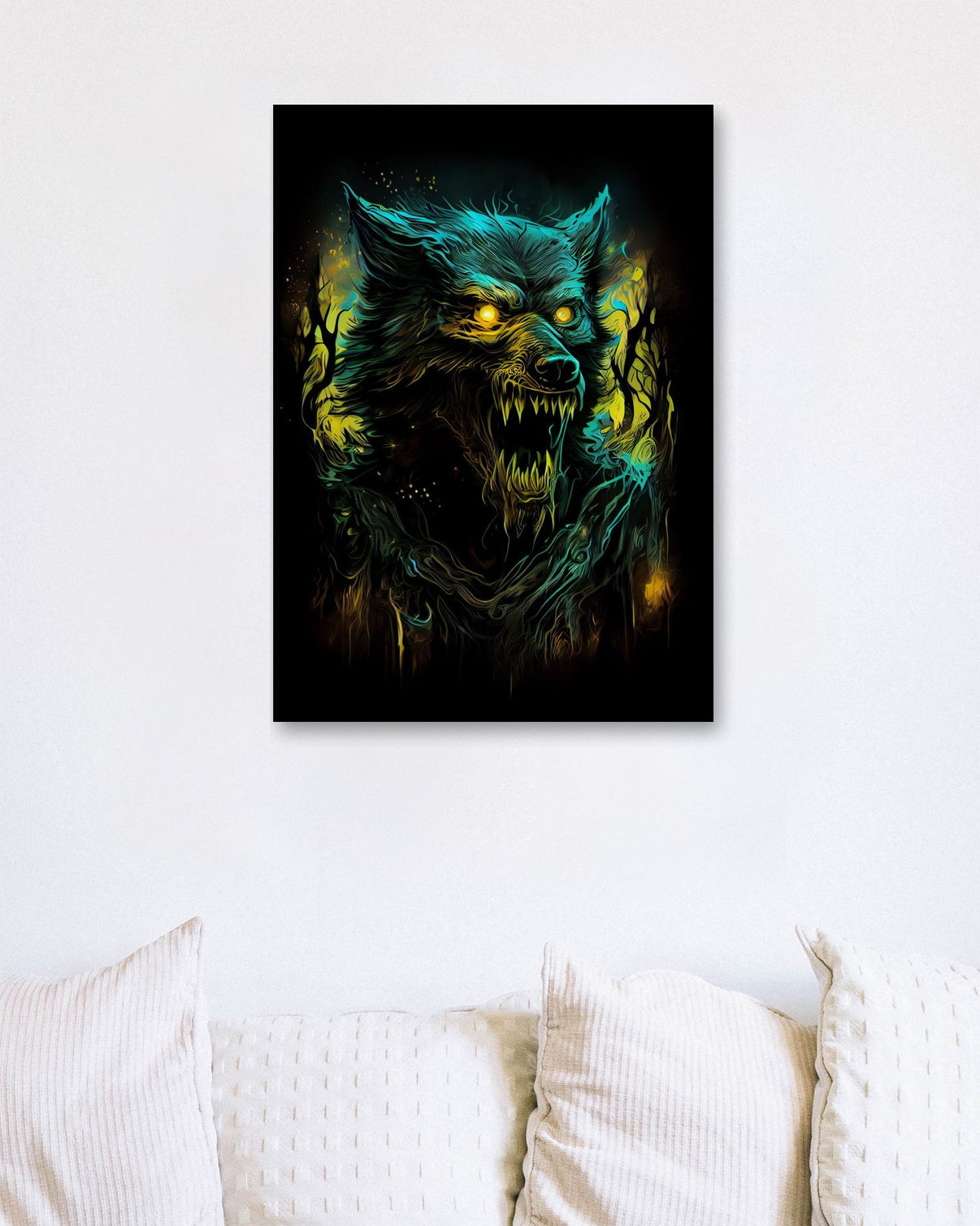 Wolf Scary Monster - @WpapArtist - Buy illustrations and artworks made ...