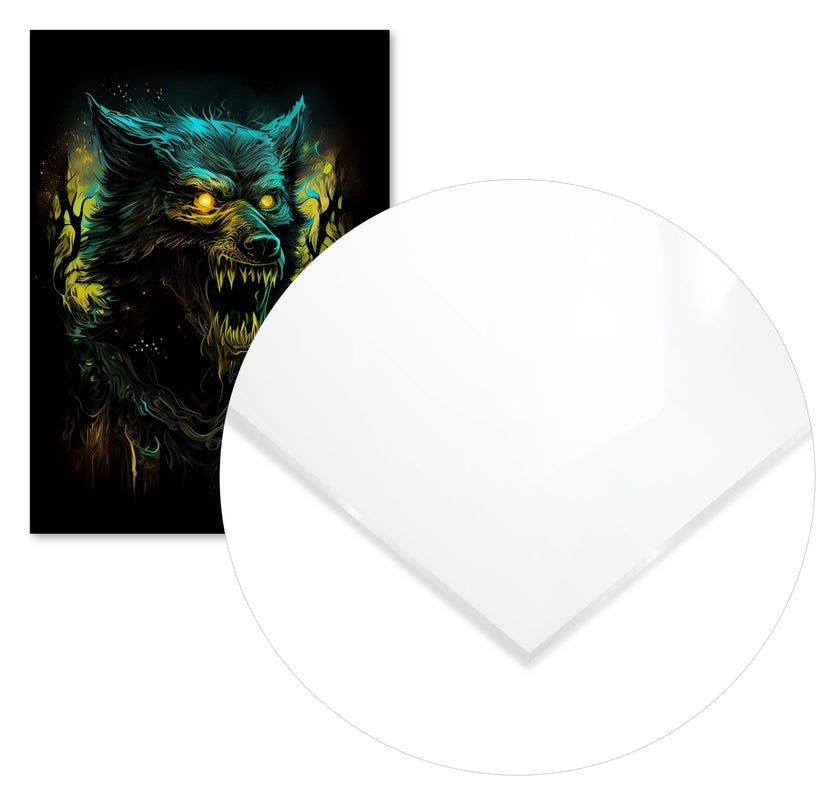 Wolf Scary Monster - @WpapArtist - Buy illustrations and artworks made ...