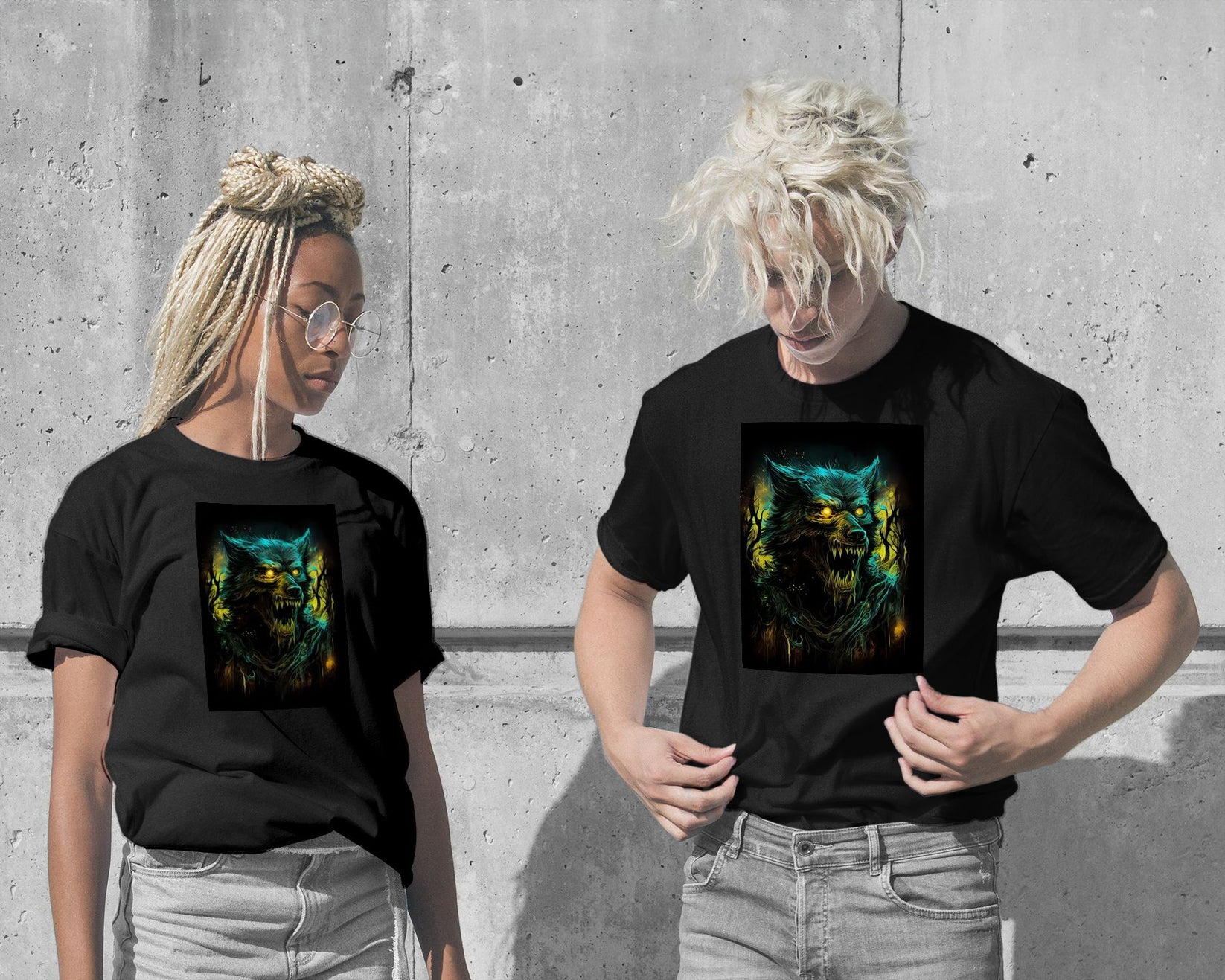 Wolf Scary Monster - @WpapArtist - Buy illustrations and artworks made ...