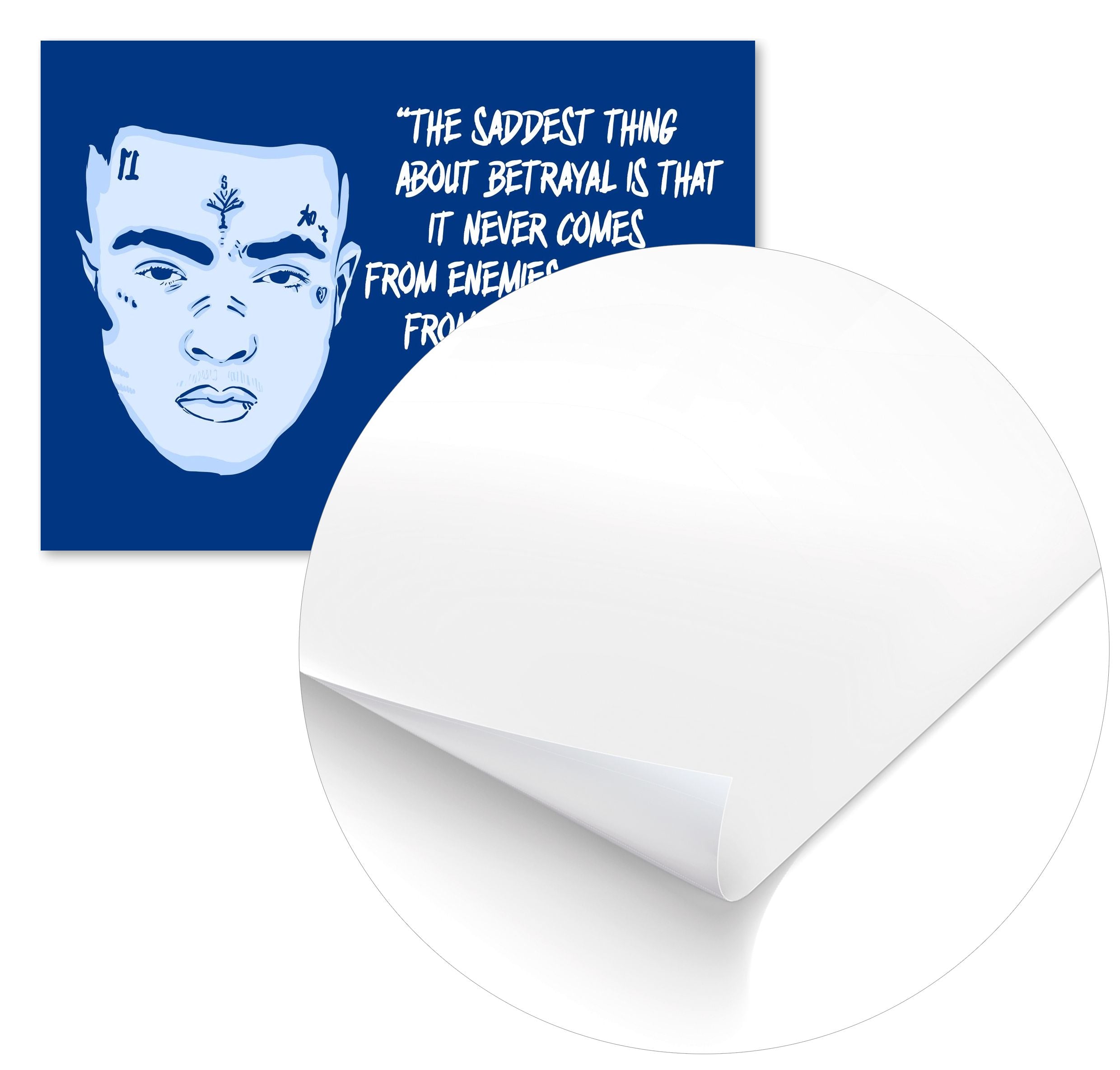 XXXTENTACION HIPHOP RAPPER QUOTES - @RAMRAMCLUB - Buy illustrations and ...